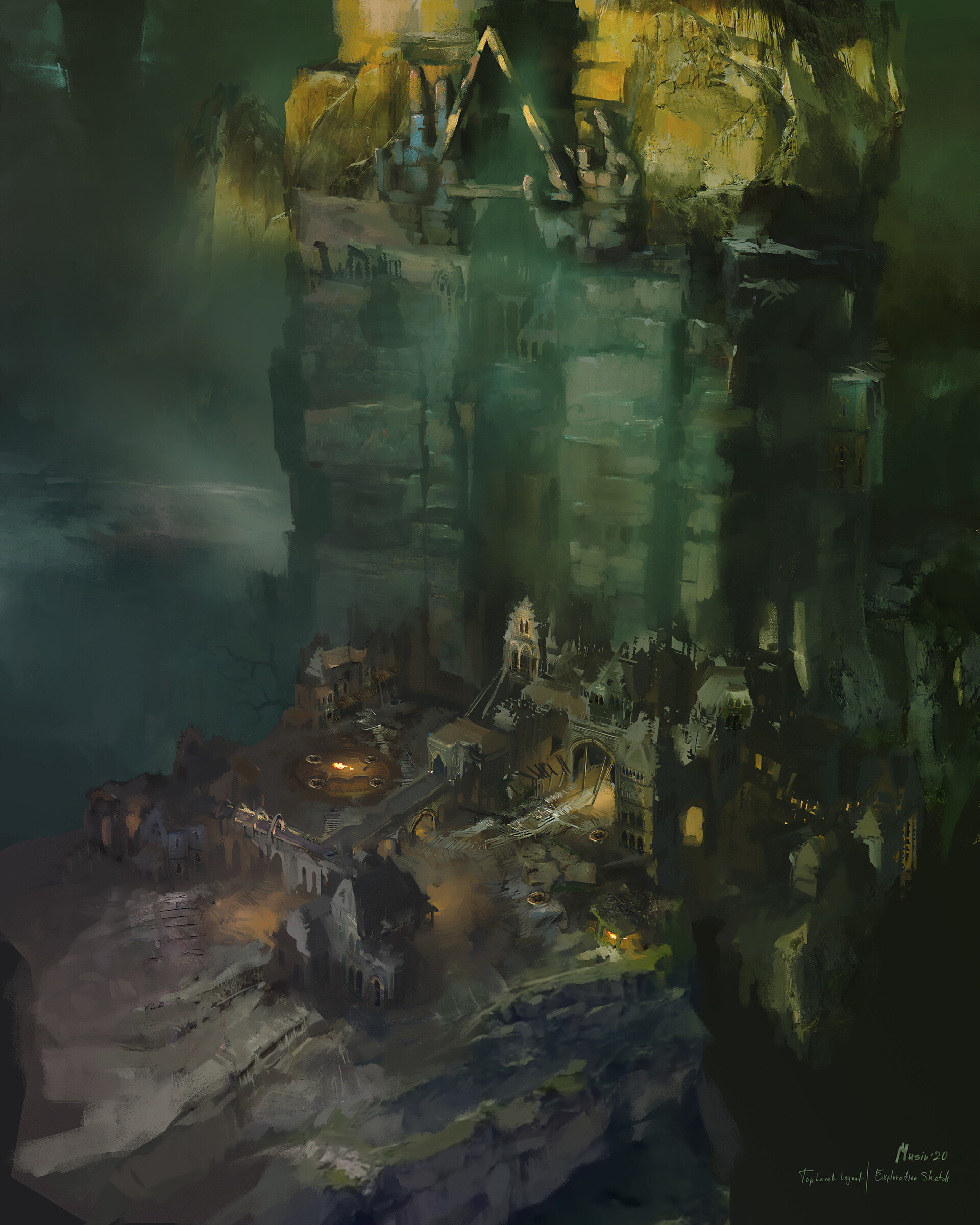 ArtStation - Level Layout Explorations