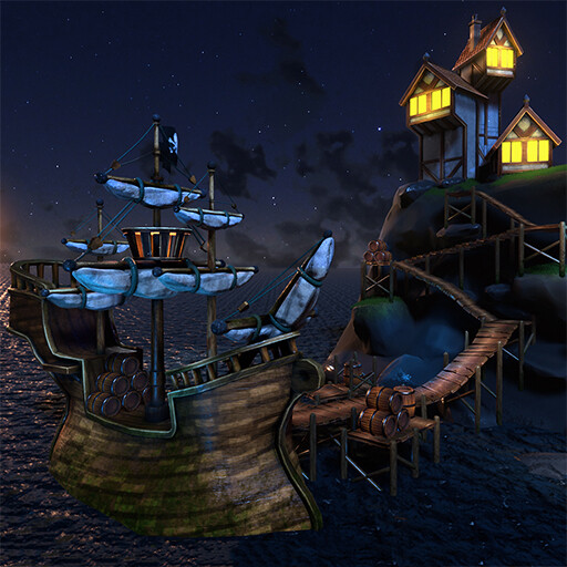 ArtStation - The Pirate Cruncher