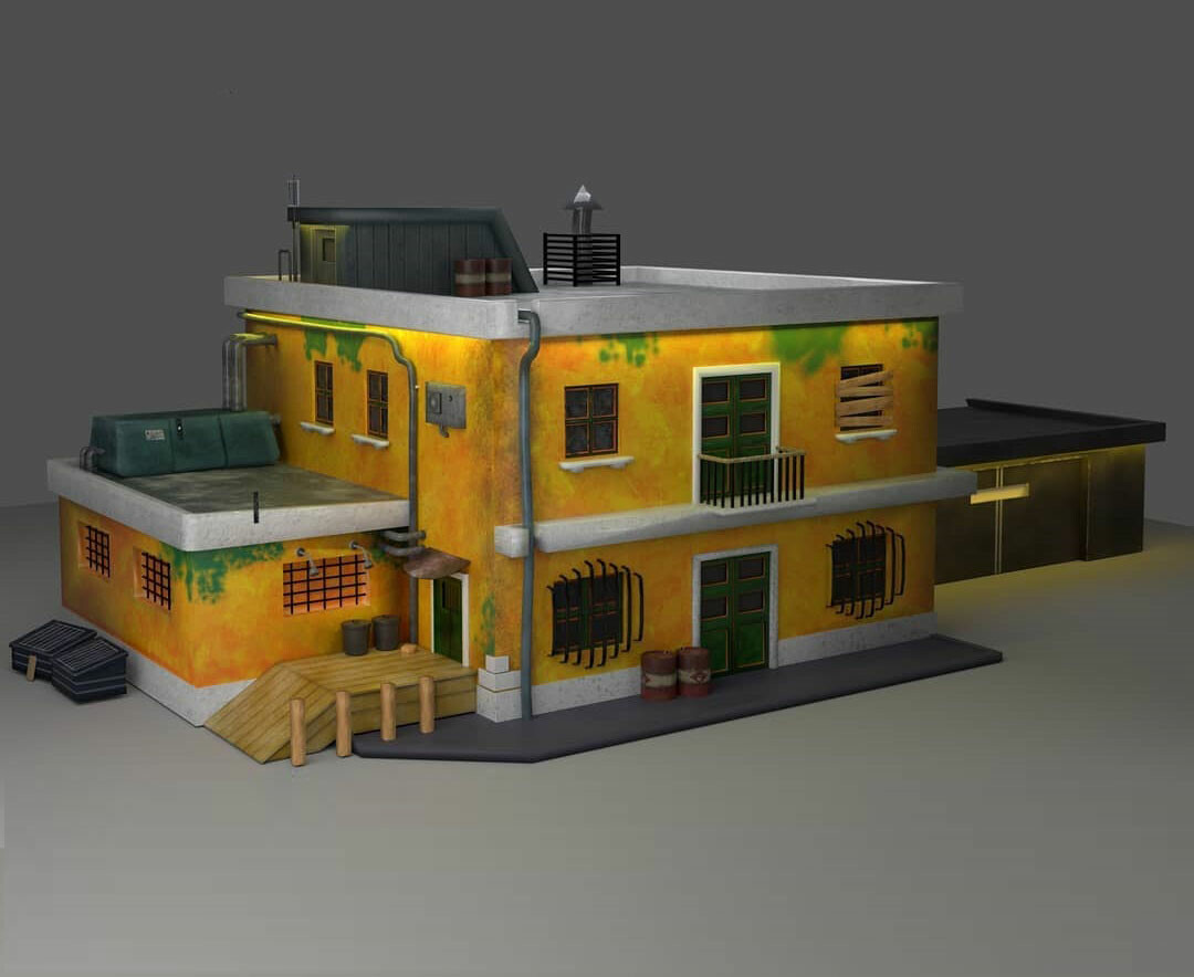 ArtStation - "Hog house"