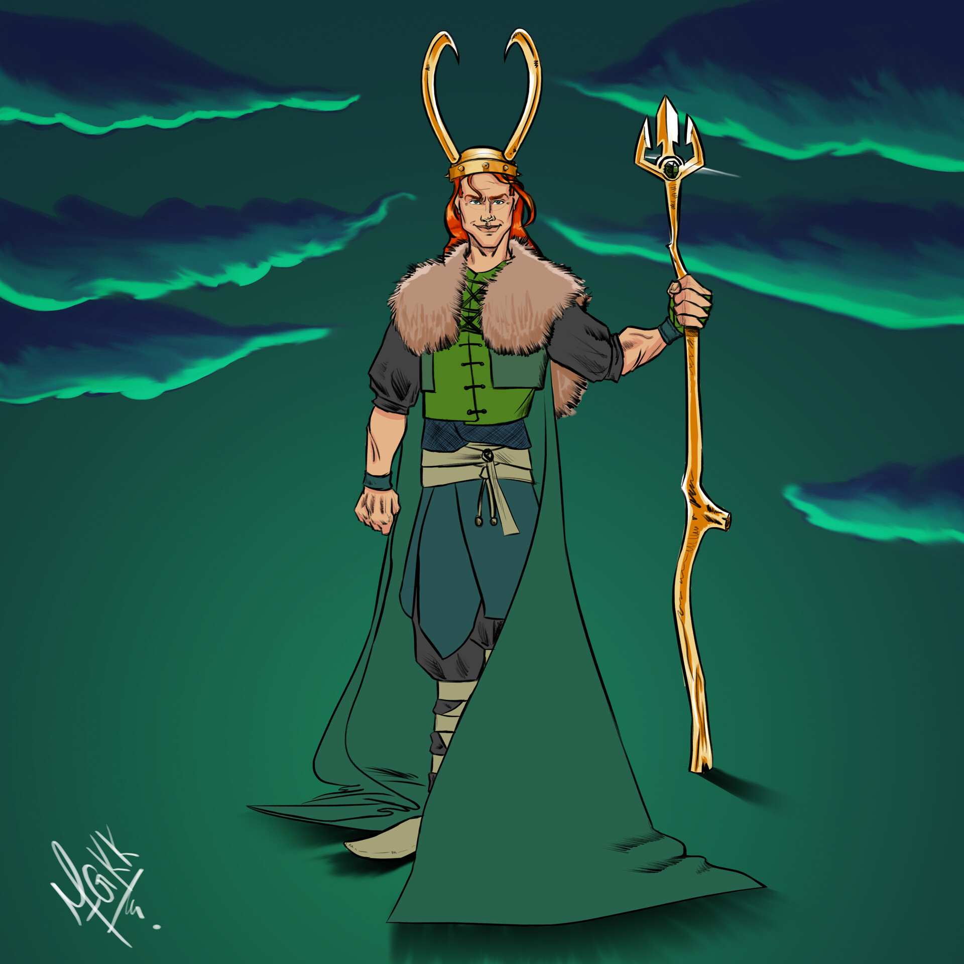 ArtStation - Loki but more historically accurate