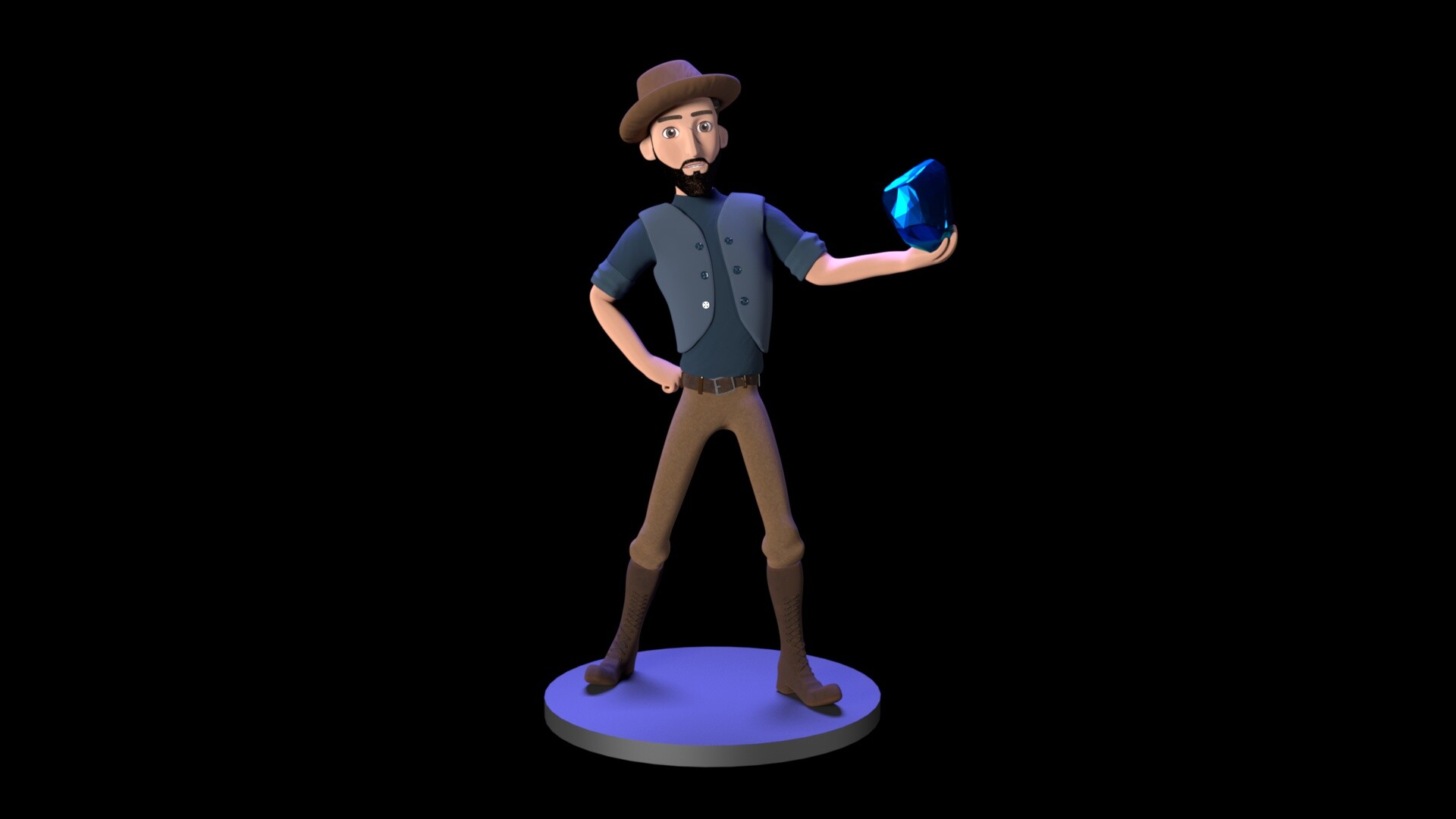 ArtStation - Character Design - Diamond Jack