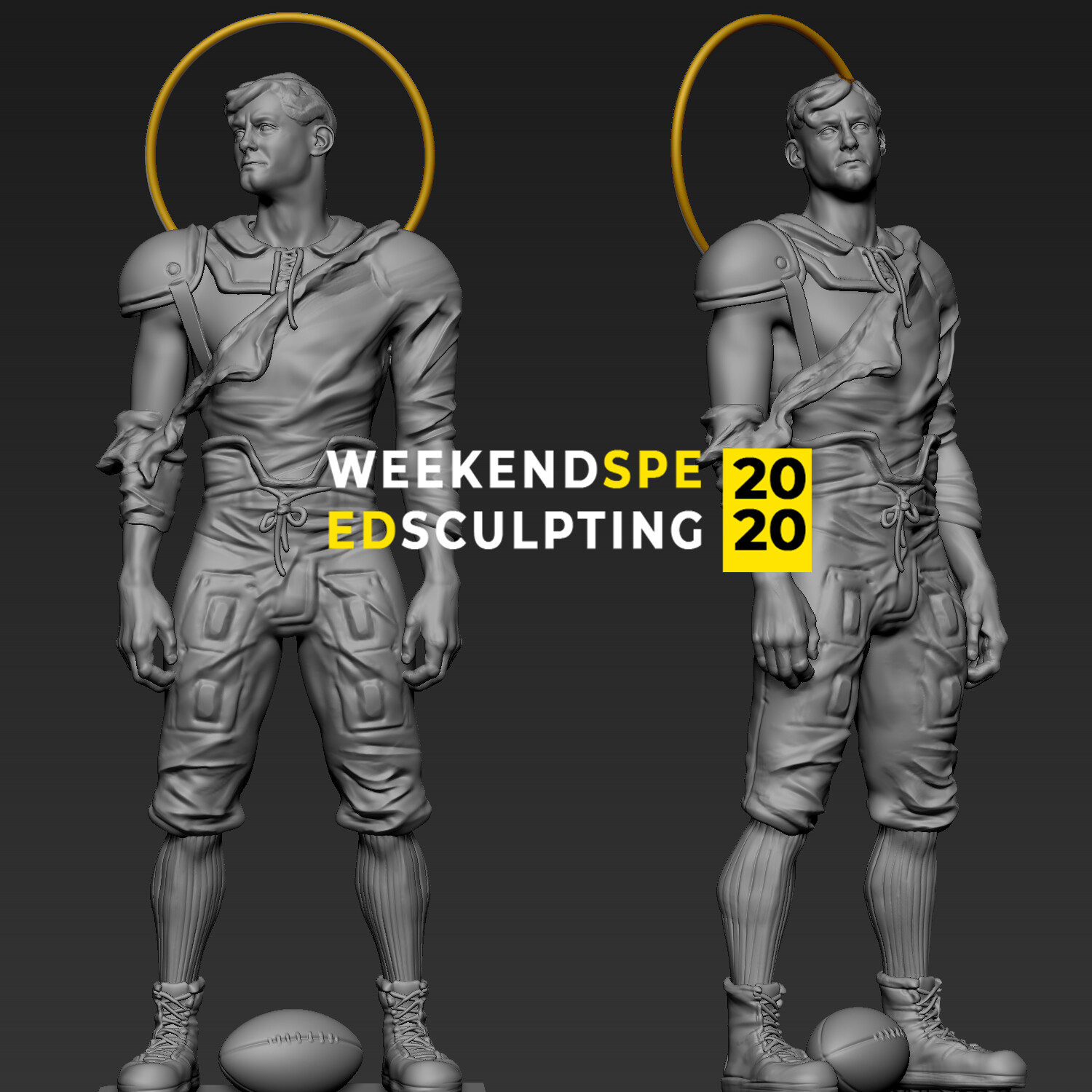 ArtStation - Speed Sculpt weekend - week 01