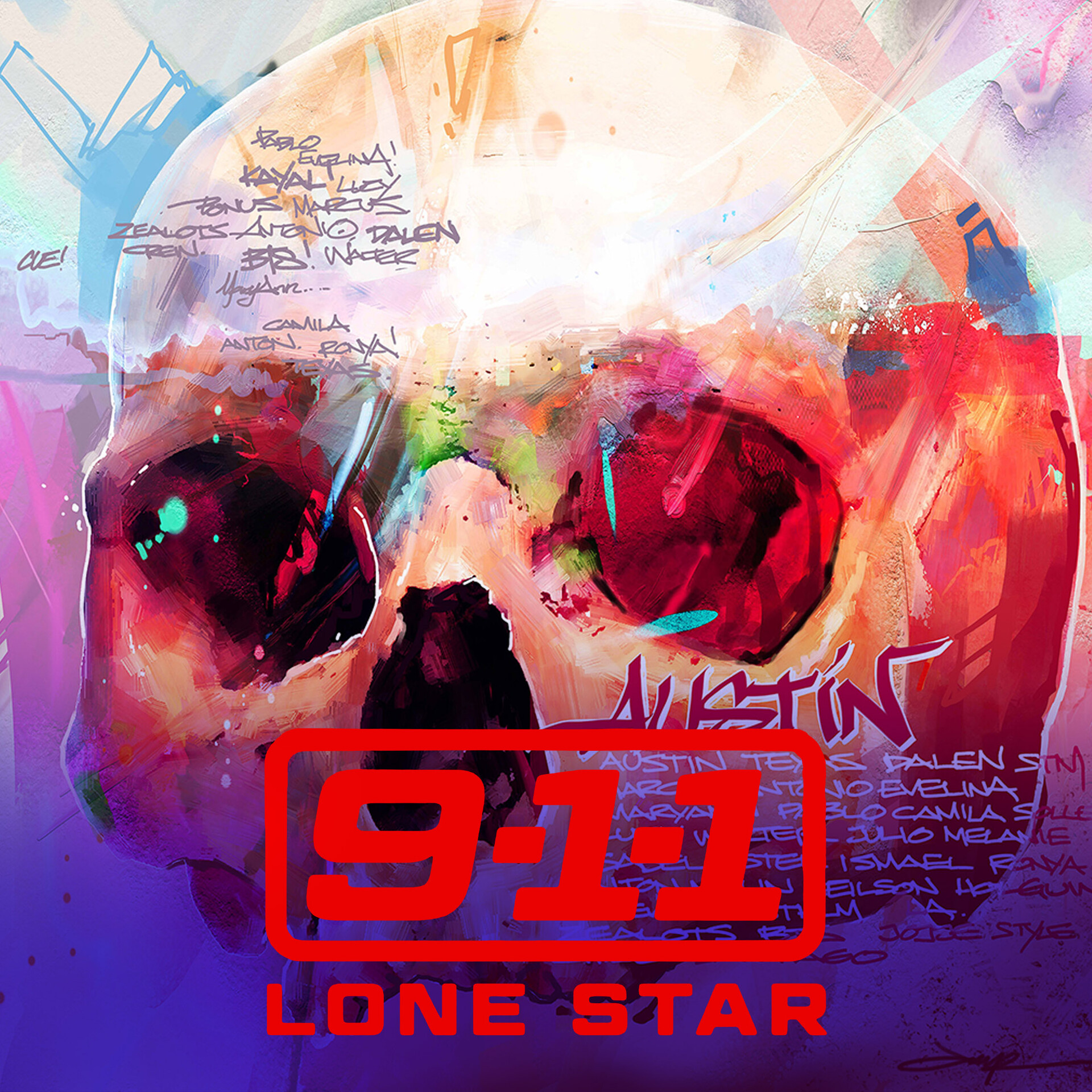 ANDRES PARADA - 9-1-1 Lone Star: Murals