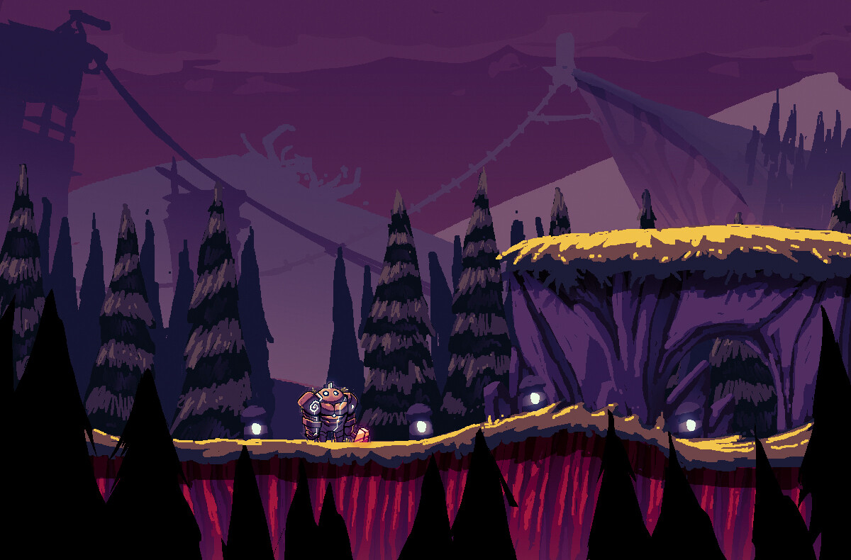 ArtStation - Pixel Golems Mini-Proj