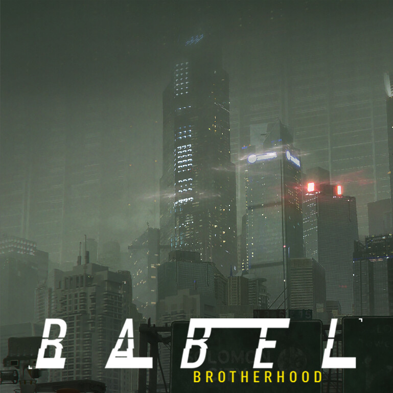 ArtStation - SOLOMON CITY - Grey Basin - Babel Brotherhood