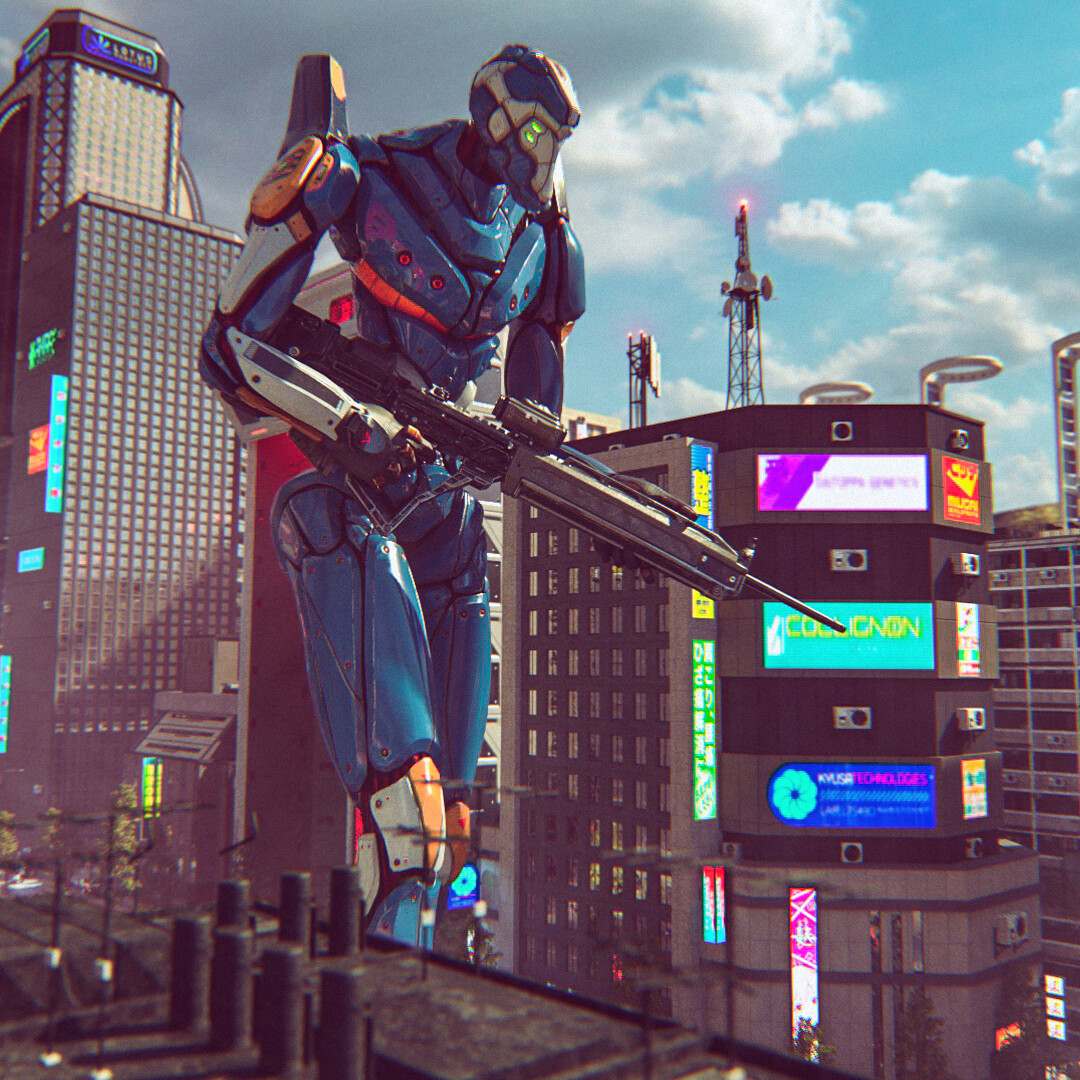 ArtStation - Mecha Street