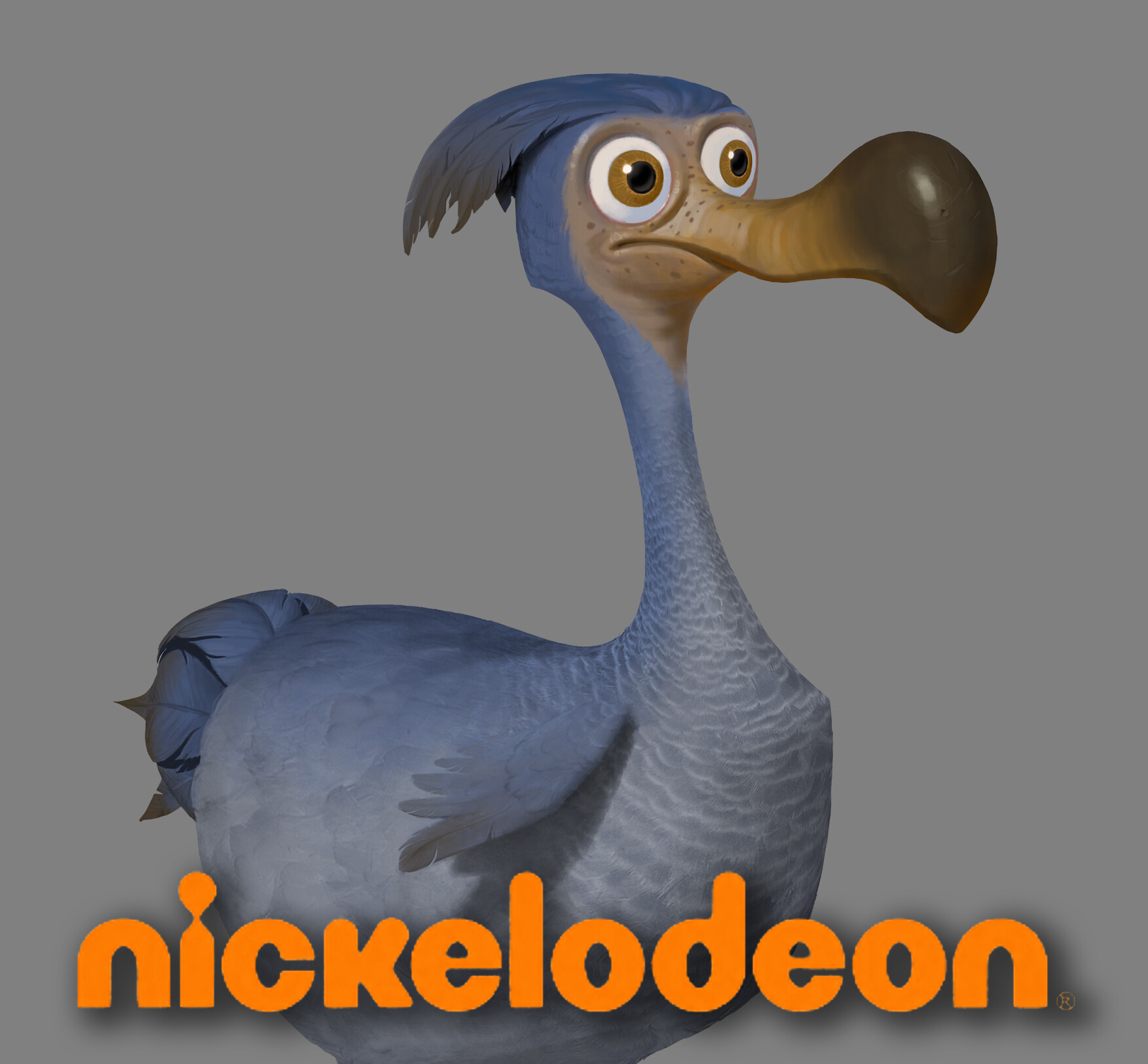 Craig Elliott - Nickelodeon, Penguins of Madagascar Dodo Character painting