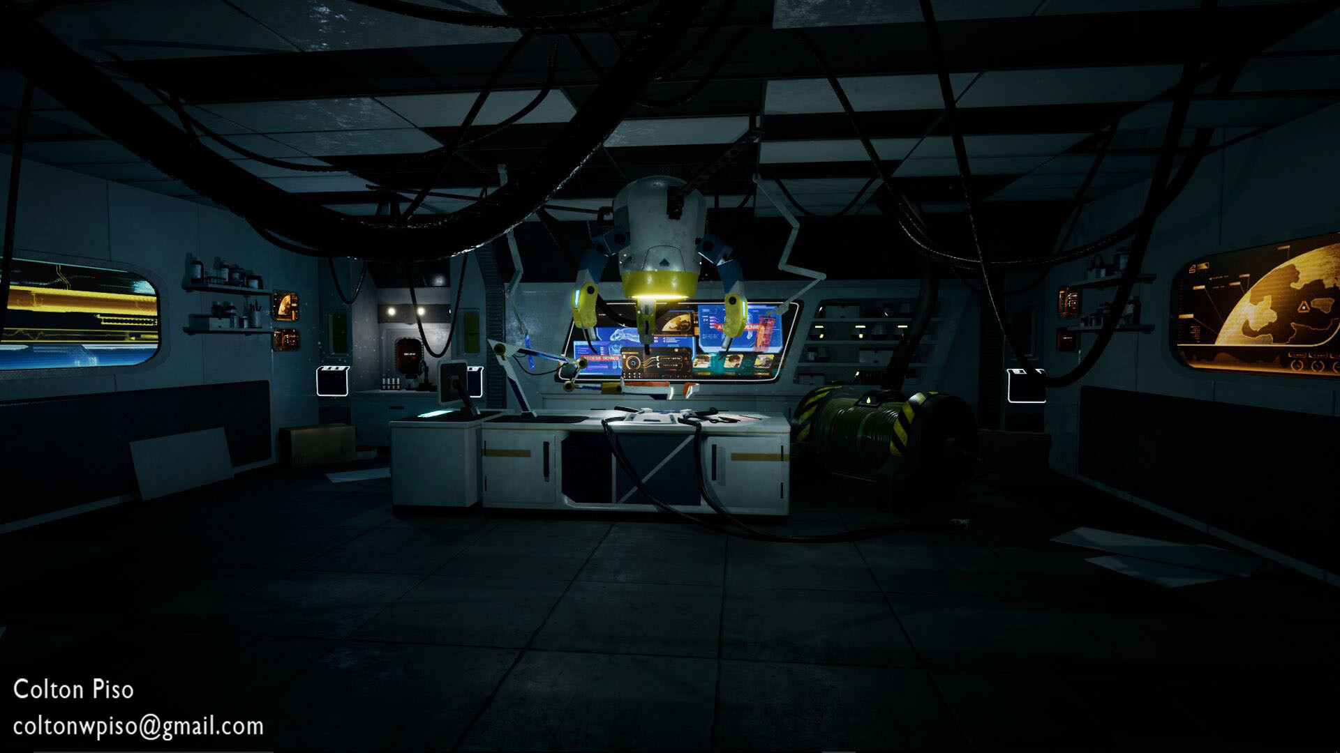 ArtStation - Overwatch Fan Art - Moira's Laboratory