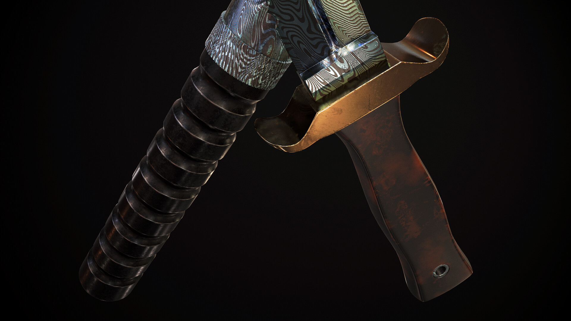 ArtStation - Damascus Knives