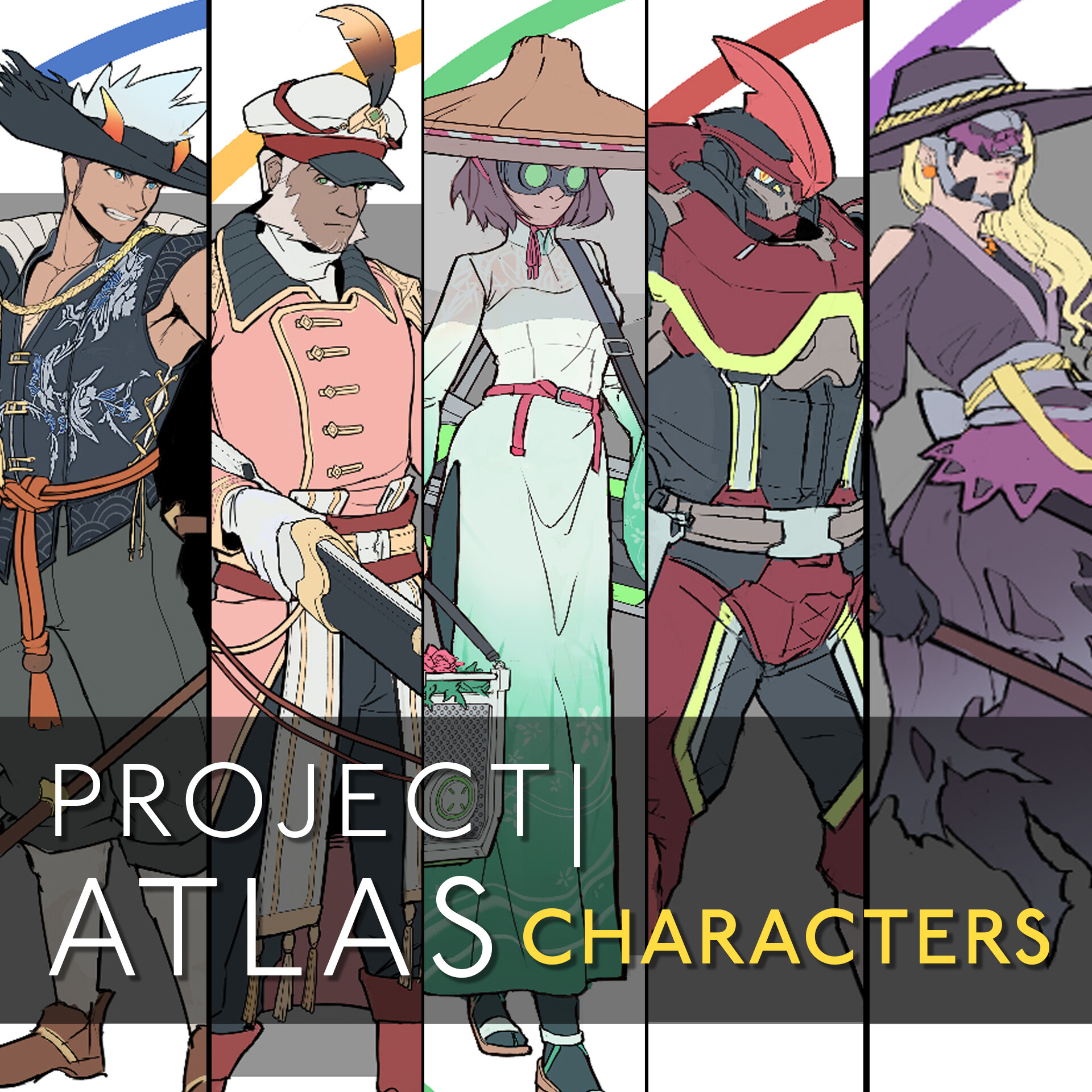 ArtStation - Project Atlas -Characters