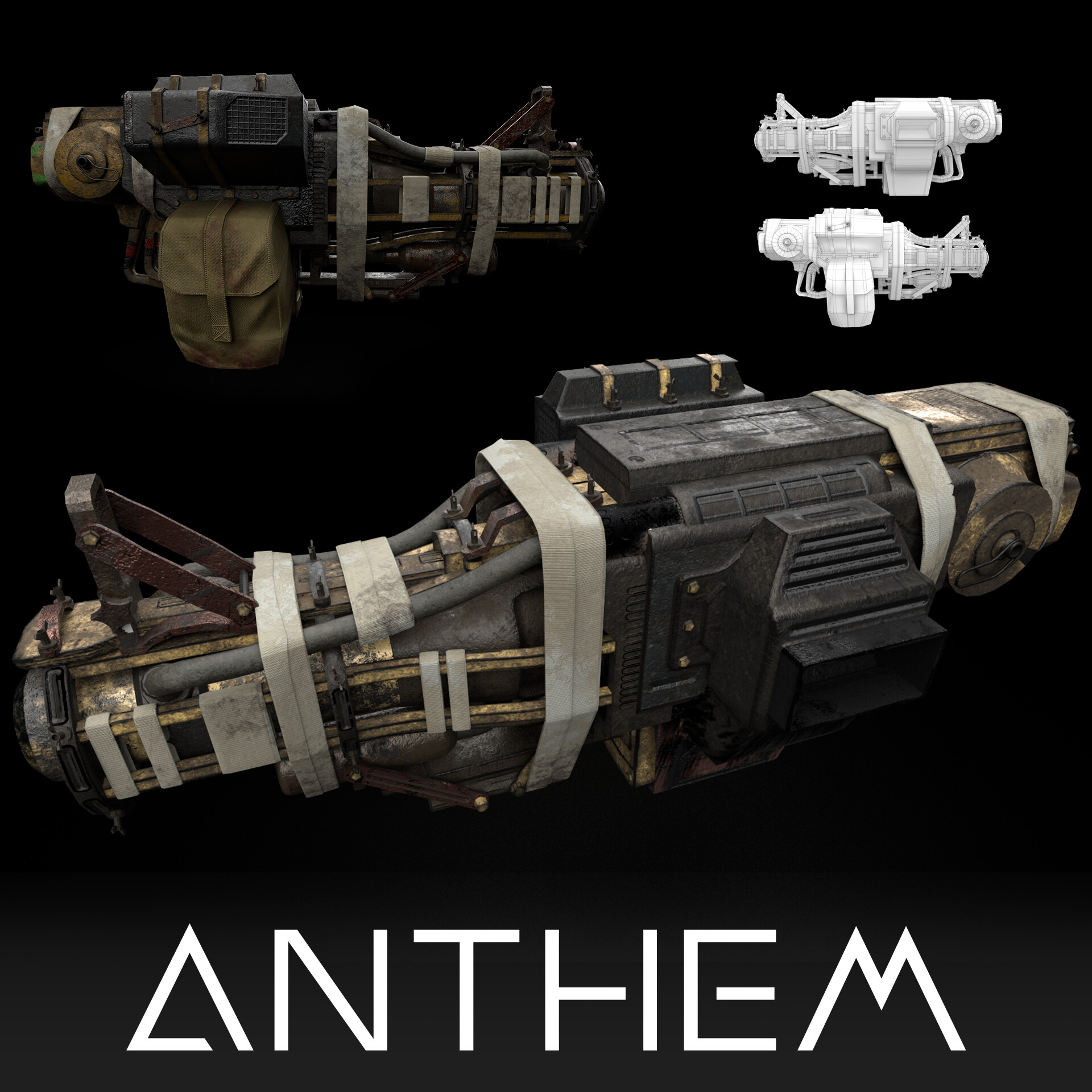 ArtStation - Scar Mine Launcher - Seizmic Class