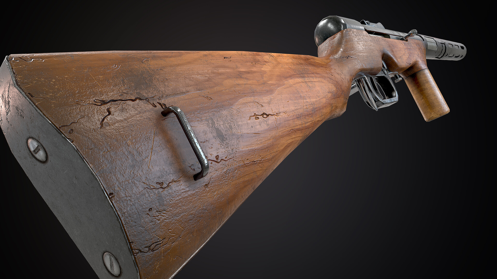 ArtStation - Erma EMP- WW2 Gun