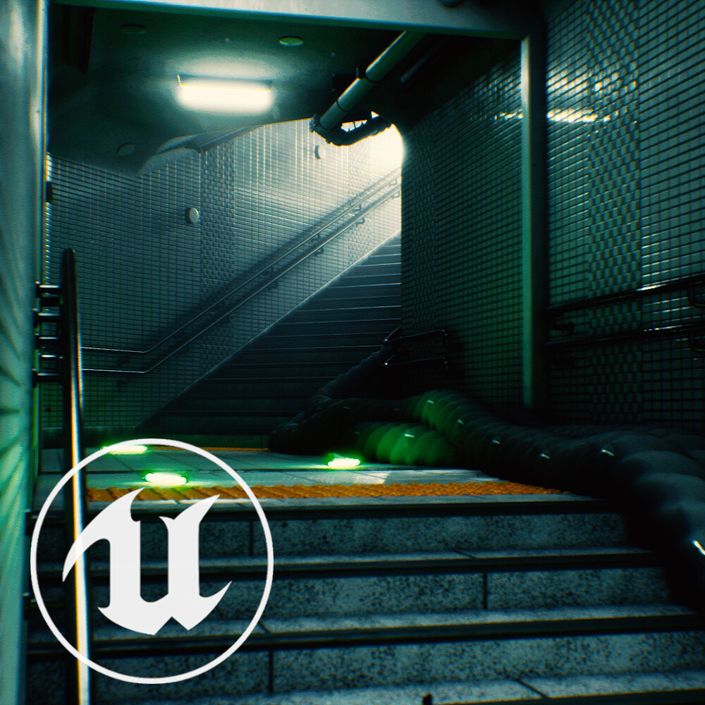 ArtStation - Remote Subway (UE4)