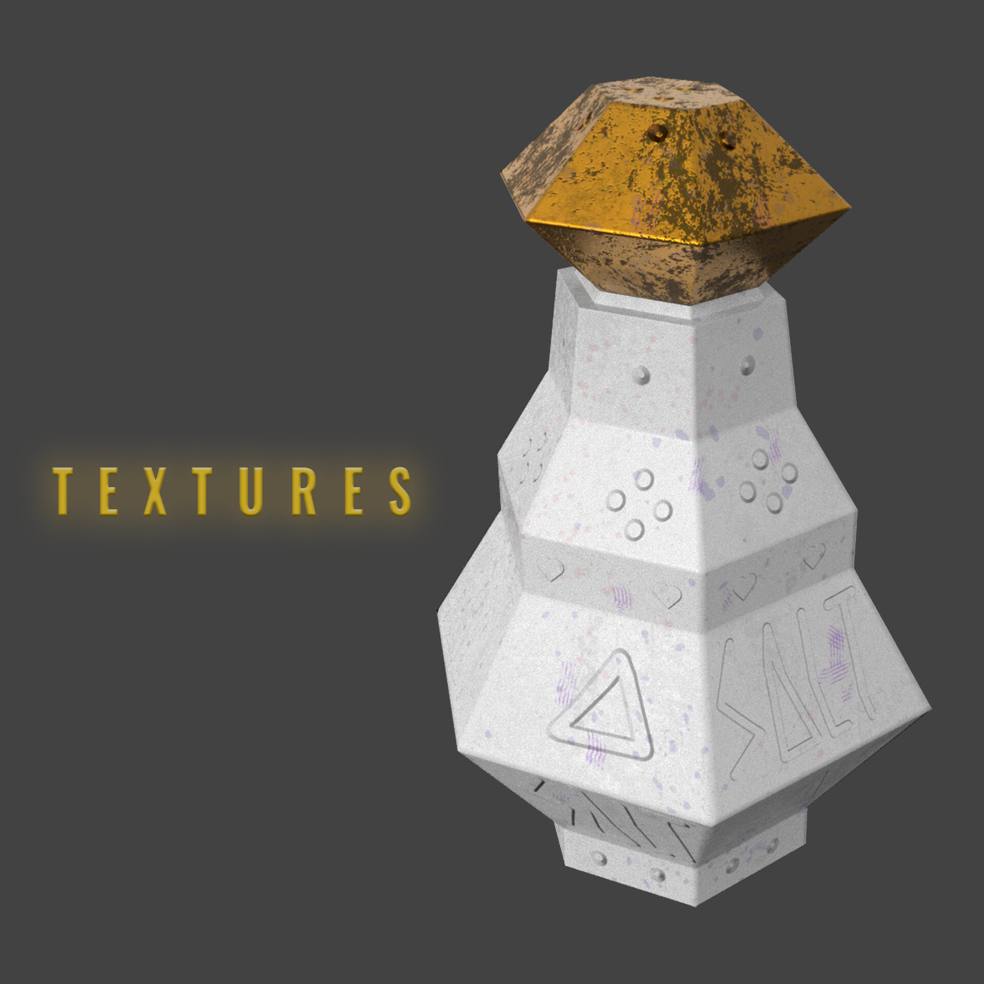 ArtStation - 3D Stylized Textures for Deliverance Shortfilm