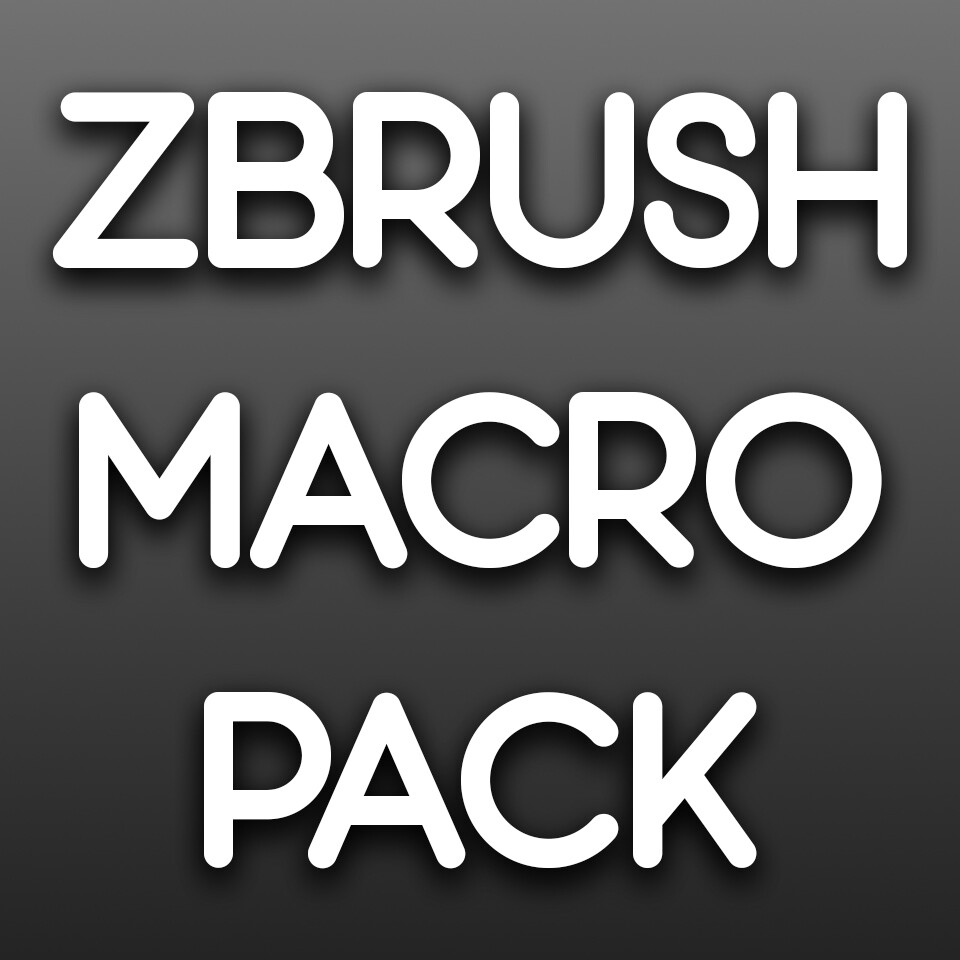 ArtStation - ZBrush Macro Pack