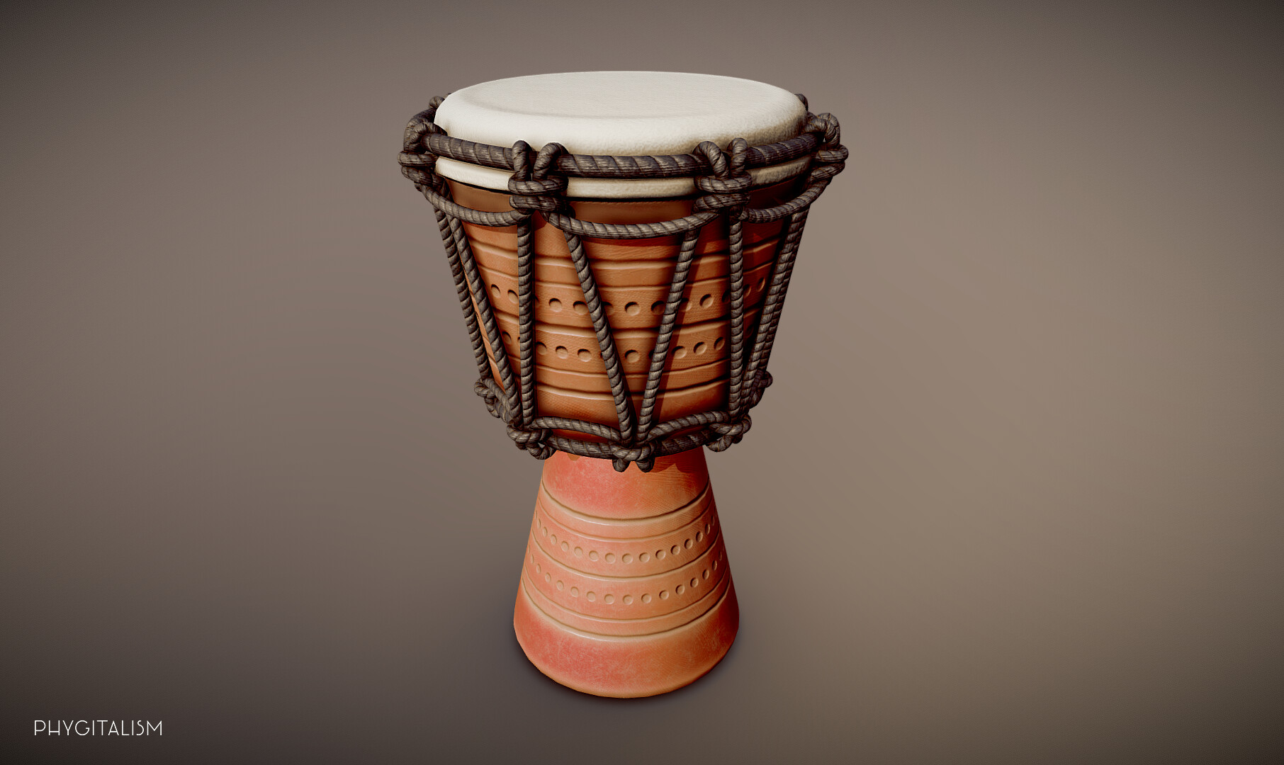 ArtStation - African Drum