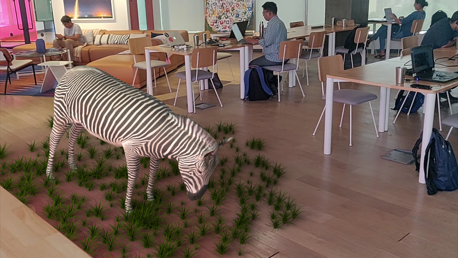 ArtStation - Zebra Camera tracking animation