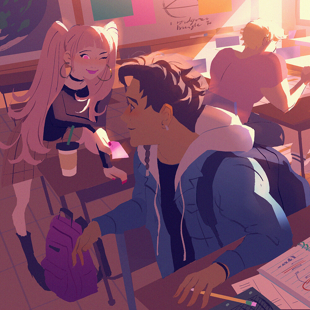 ArtStation - Fire Emblem Three Houses: Garreg Mach High