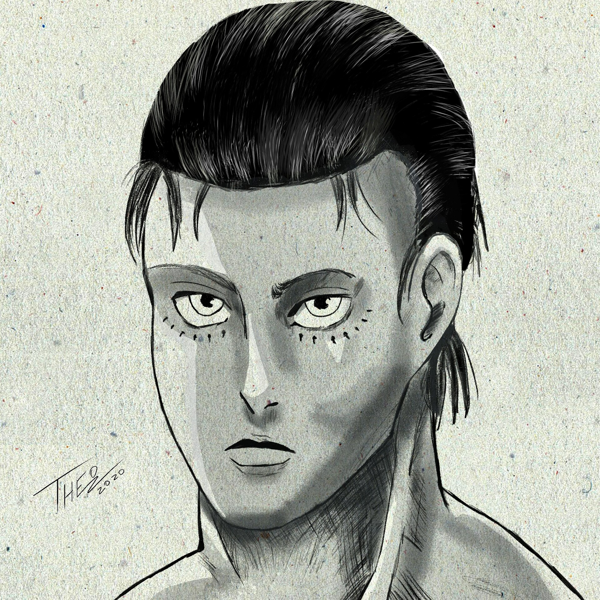 ArtStation - Eren Yaëger - Shingeki no Kyojin