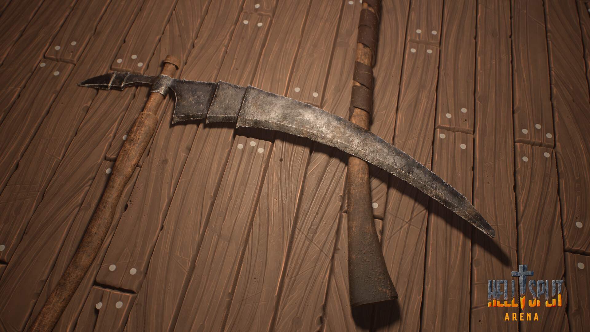 MetaCortex 3D - VR Game Ready Battle Scythe