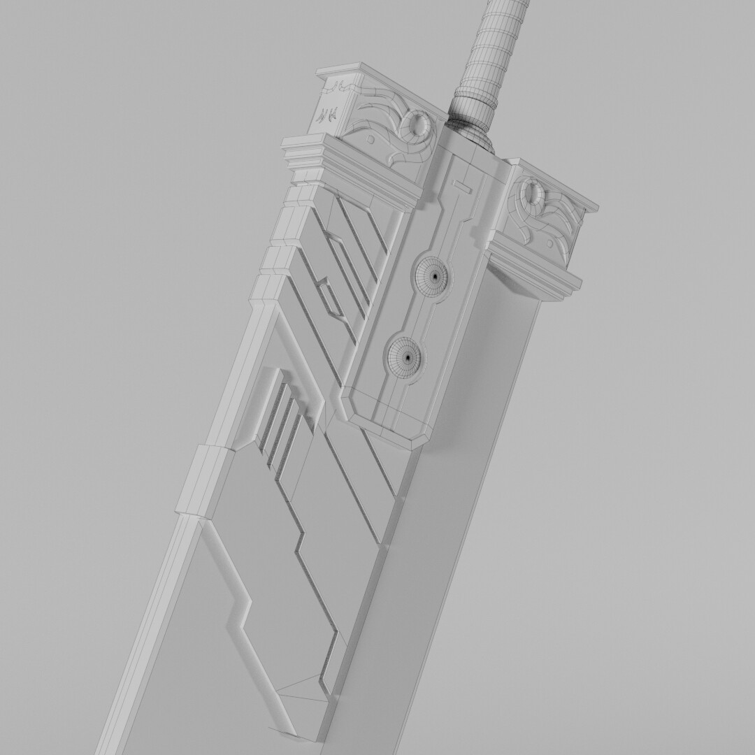 ArtStation - Buster Sword