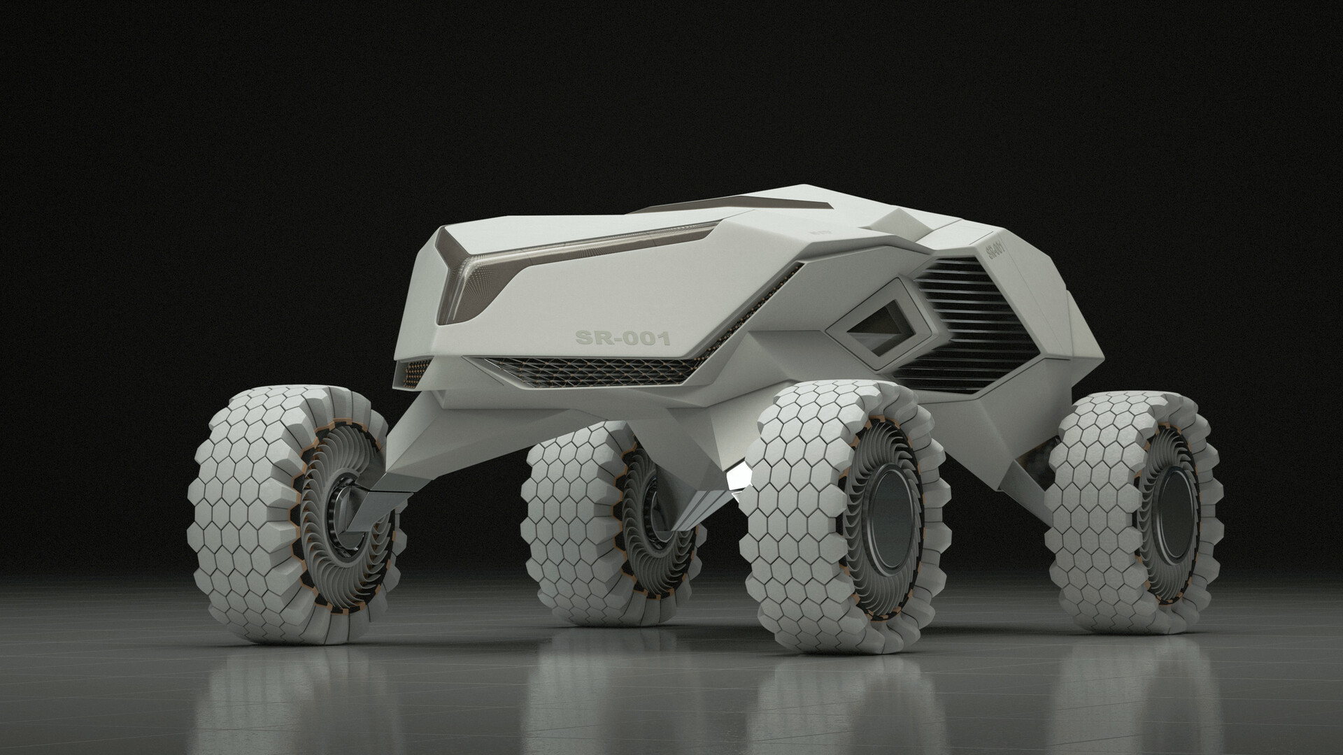 ArtStation - SPACE ROVER - THE SR-001 "Hum3D Space Rover Challenge"