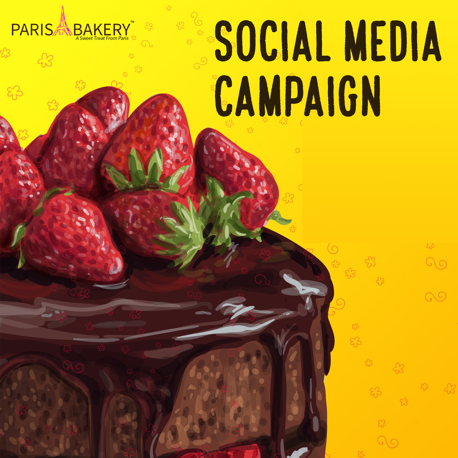 ArtStation - Paris Bakery - Social Media Campaign