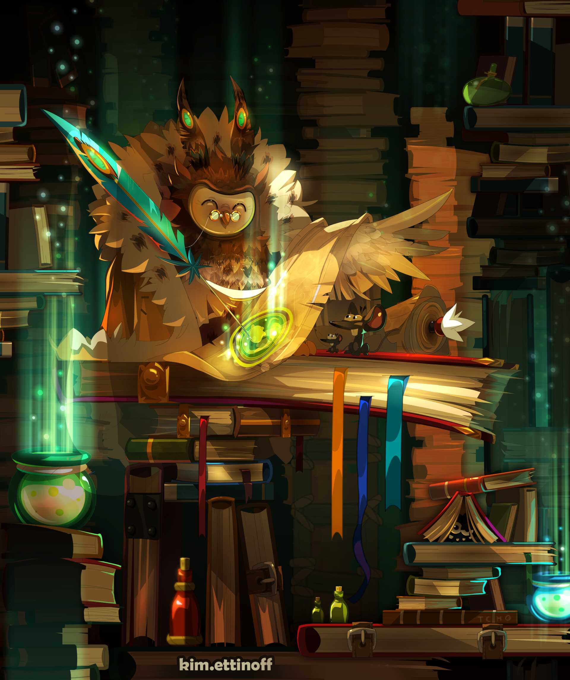 ArtStation - The Owls Master