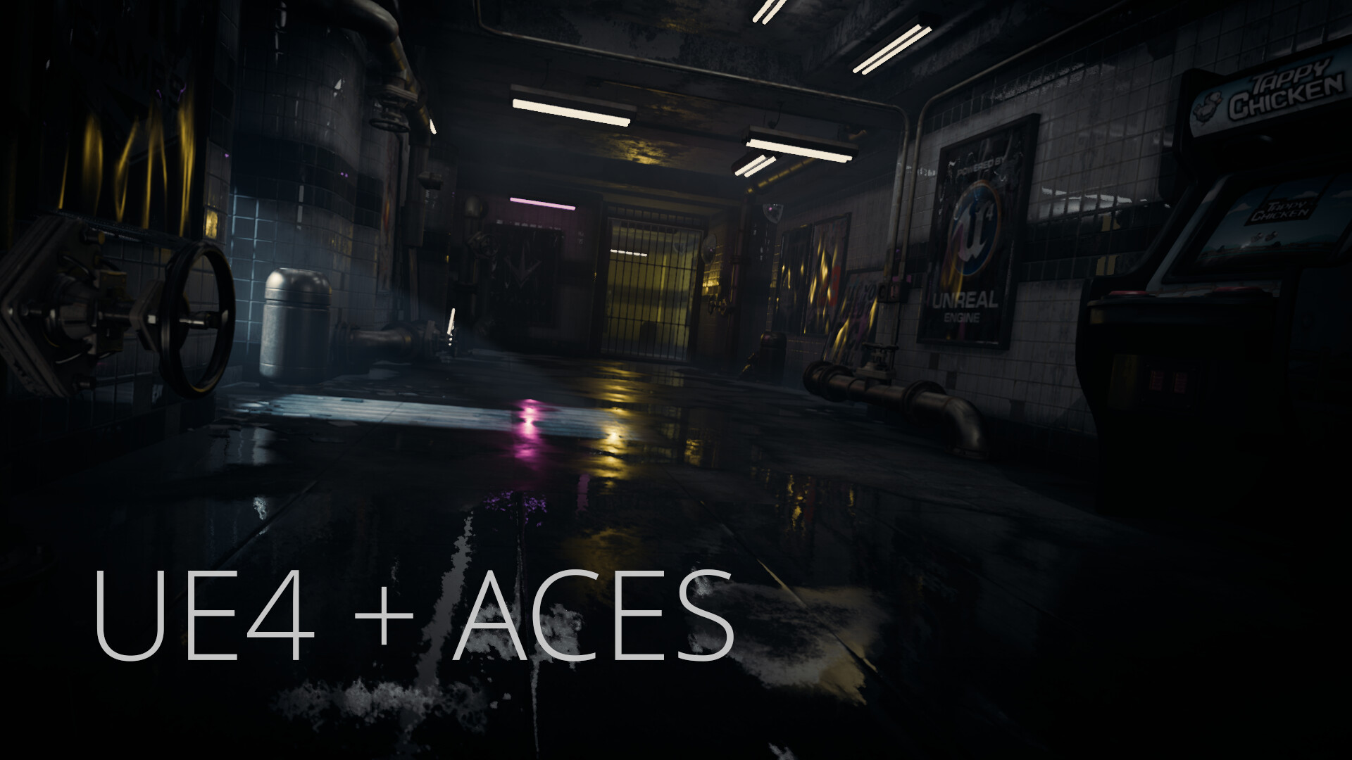 ArtStation - UE4 Sequencer Relight w/ ACES Color Grading