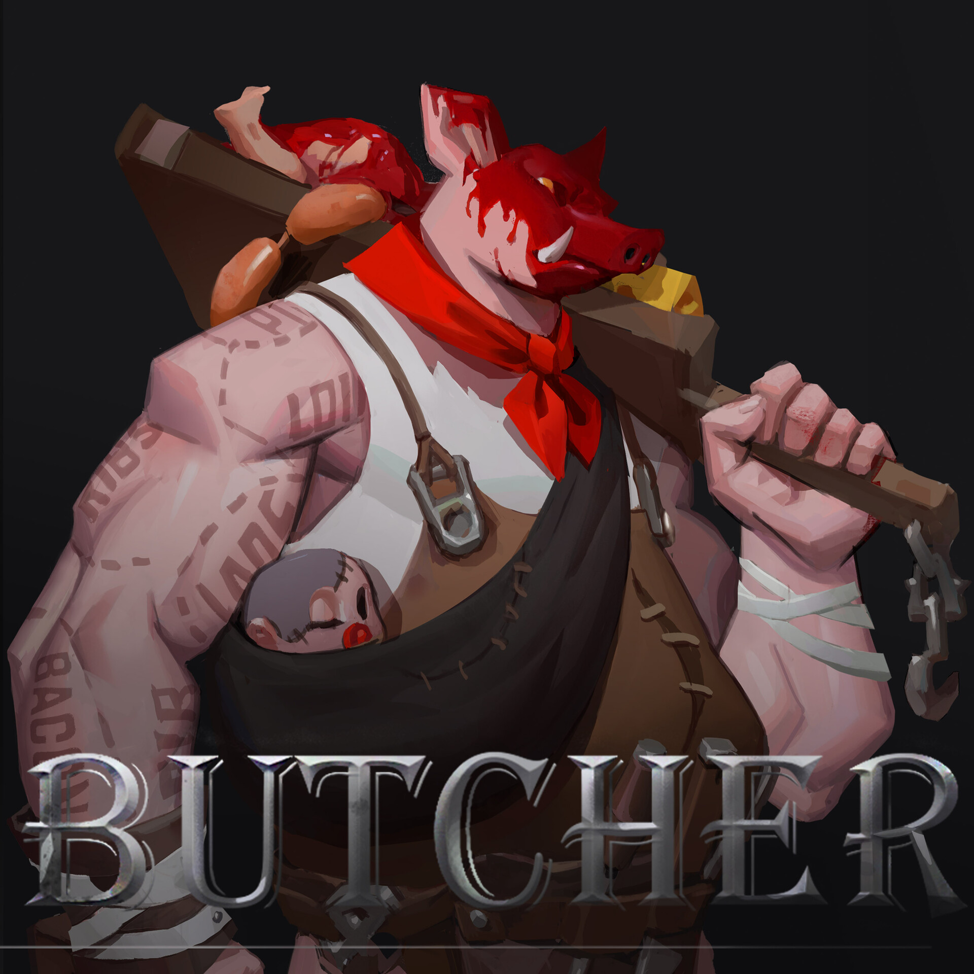 ArtStation - The Butcher Design