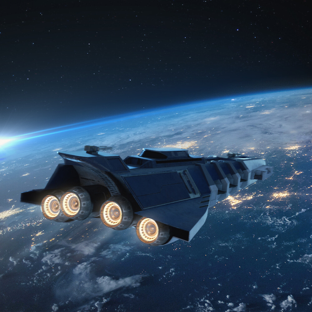 ArtStation - Spaceship Project