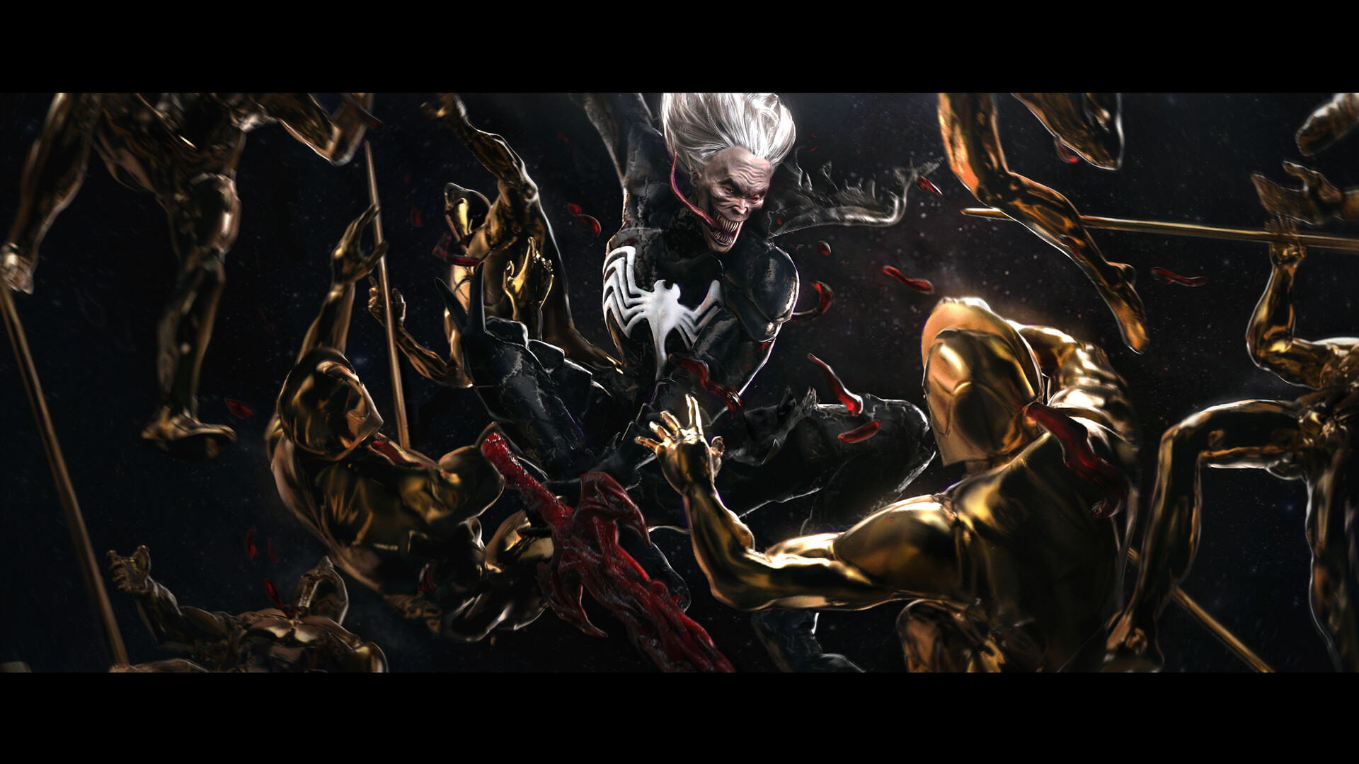 ArtStation - Knull God of Symbiotes (Keyframes)