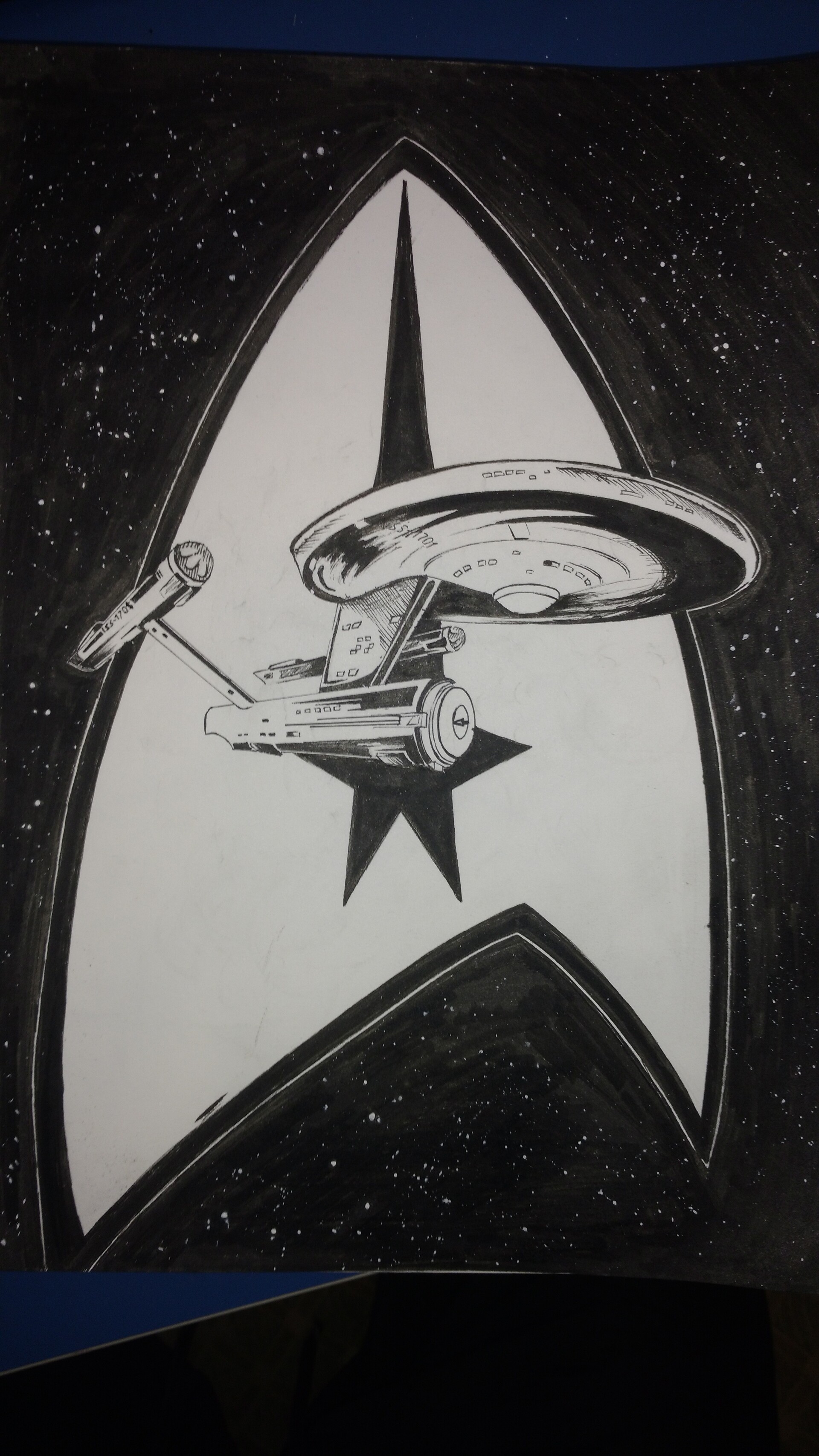 ArtStation - U.S.S Enterprise Illustration