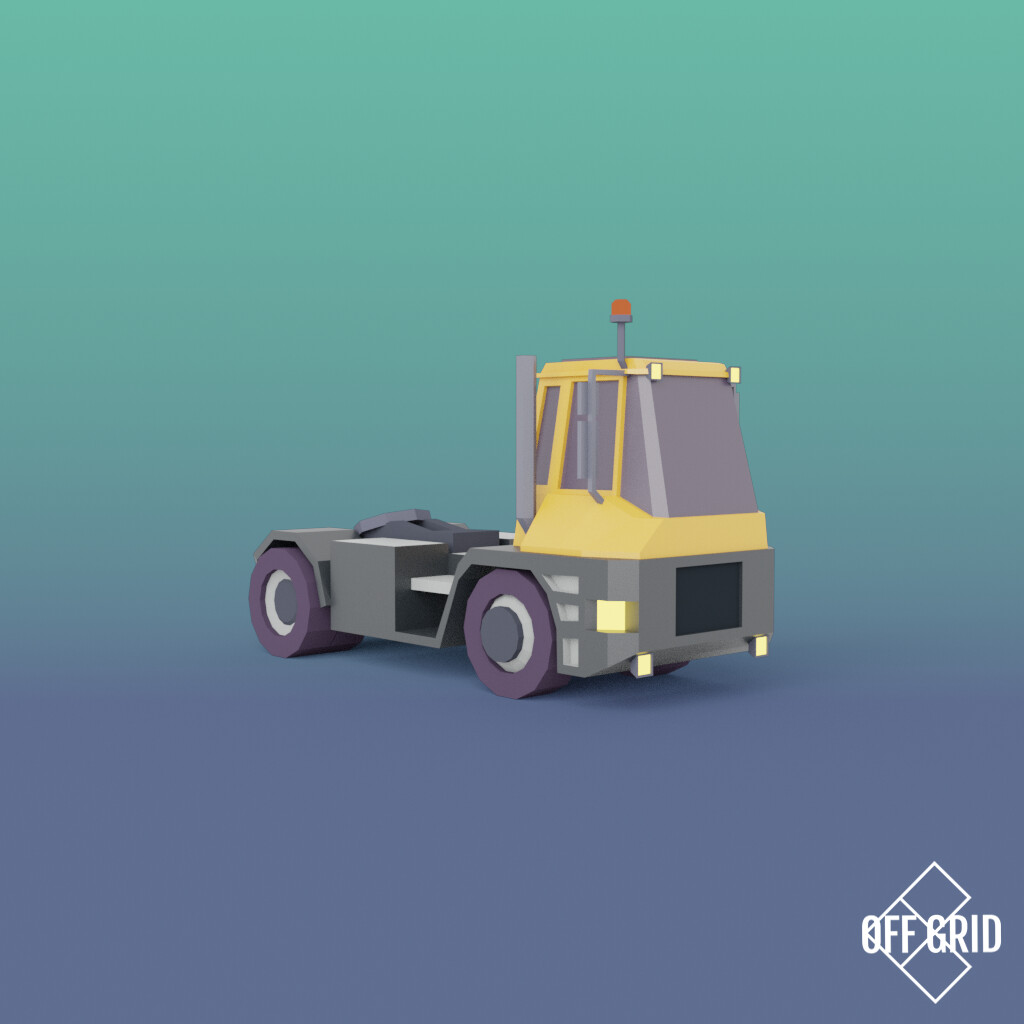ArtStation - RoRo Tractor
