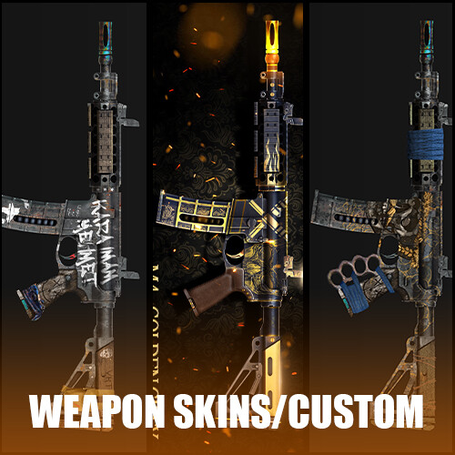 ArtStation - Custom Weapon Skins and Builds.