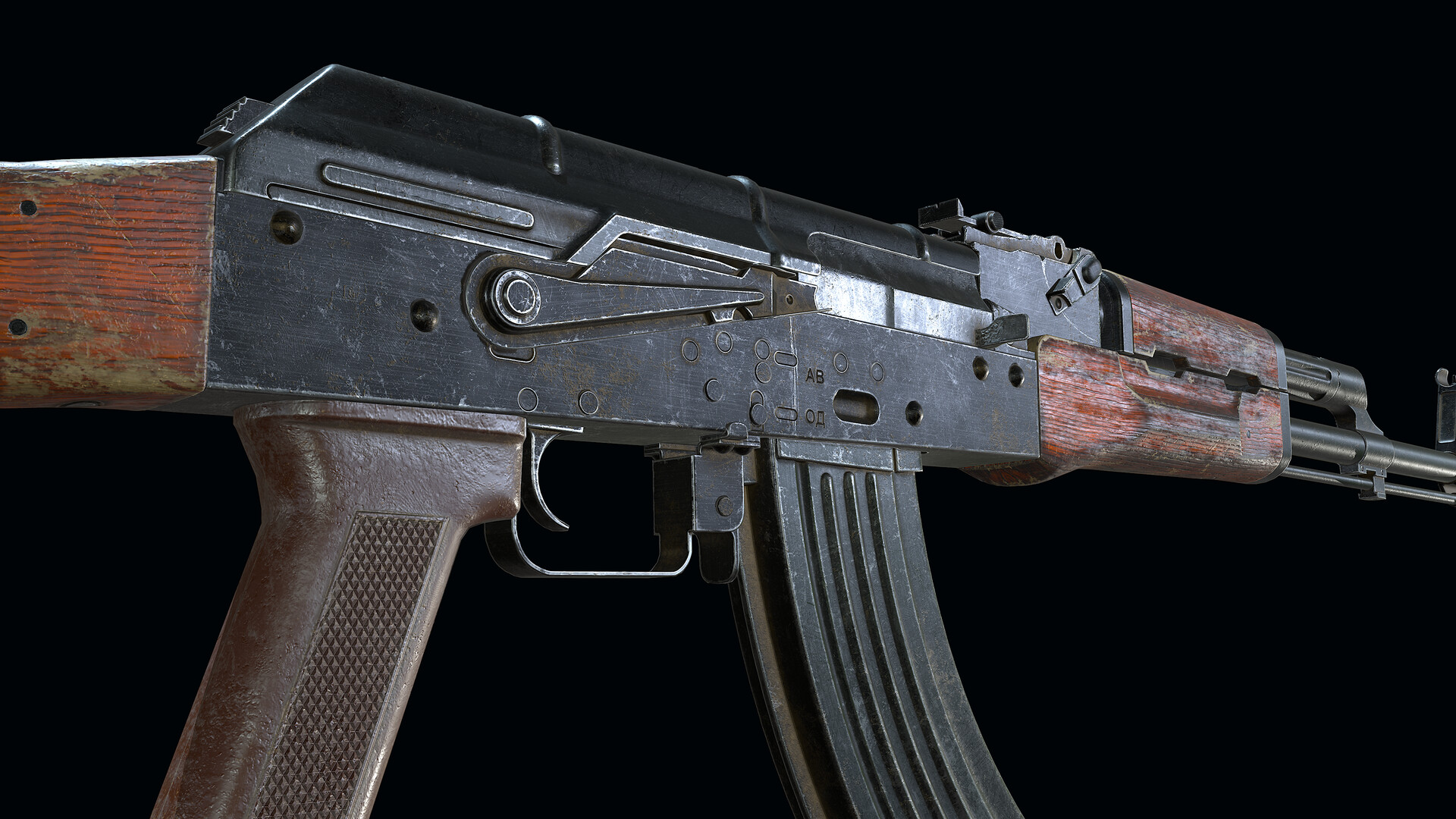 ArtStation - AKM-Texturing Practice