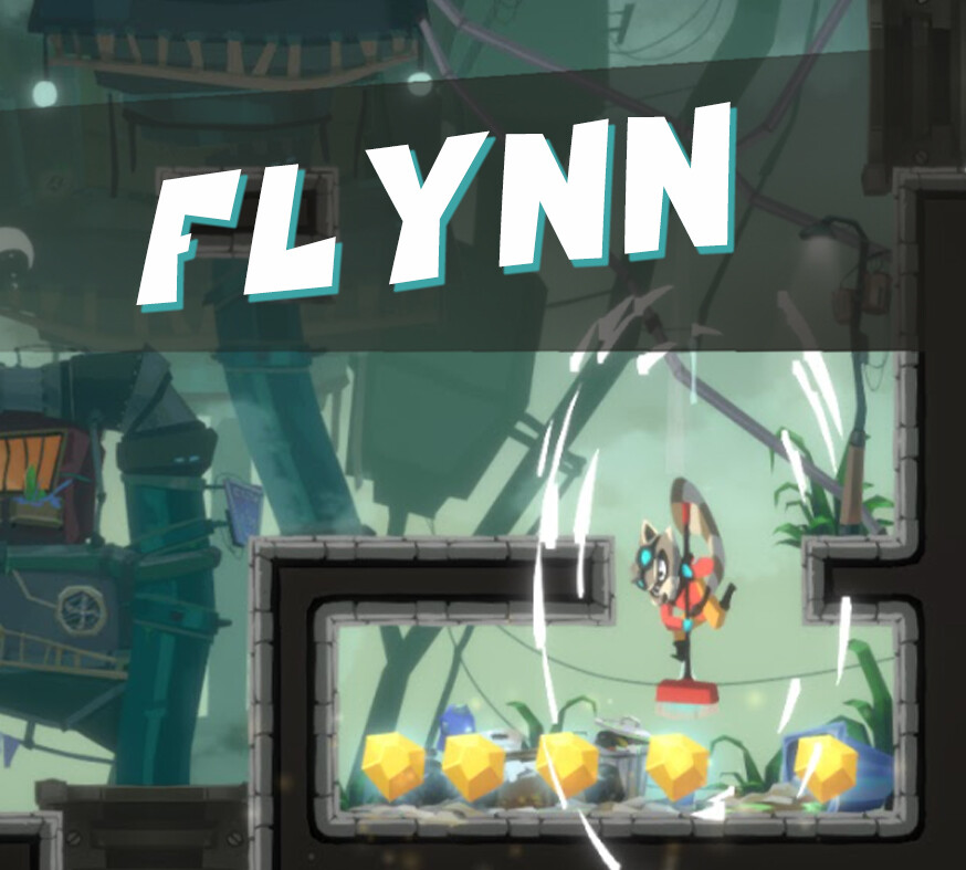 ArtStation - Flynn into stemmy town