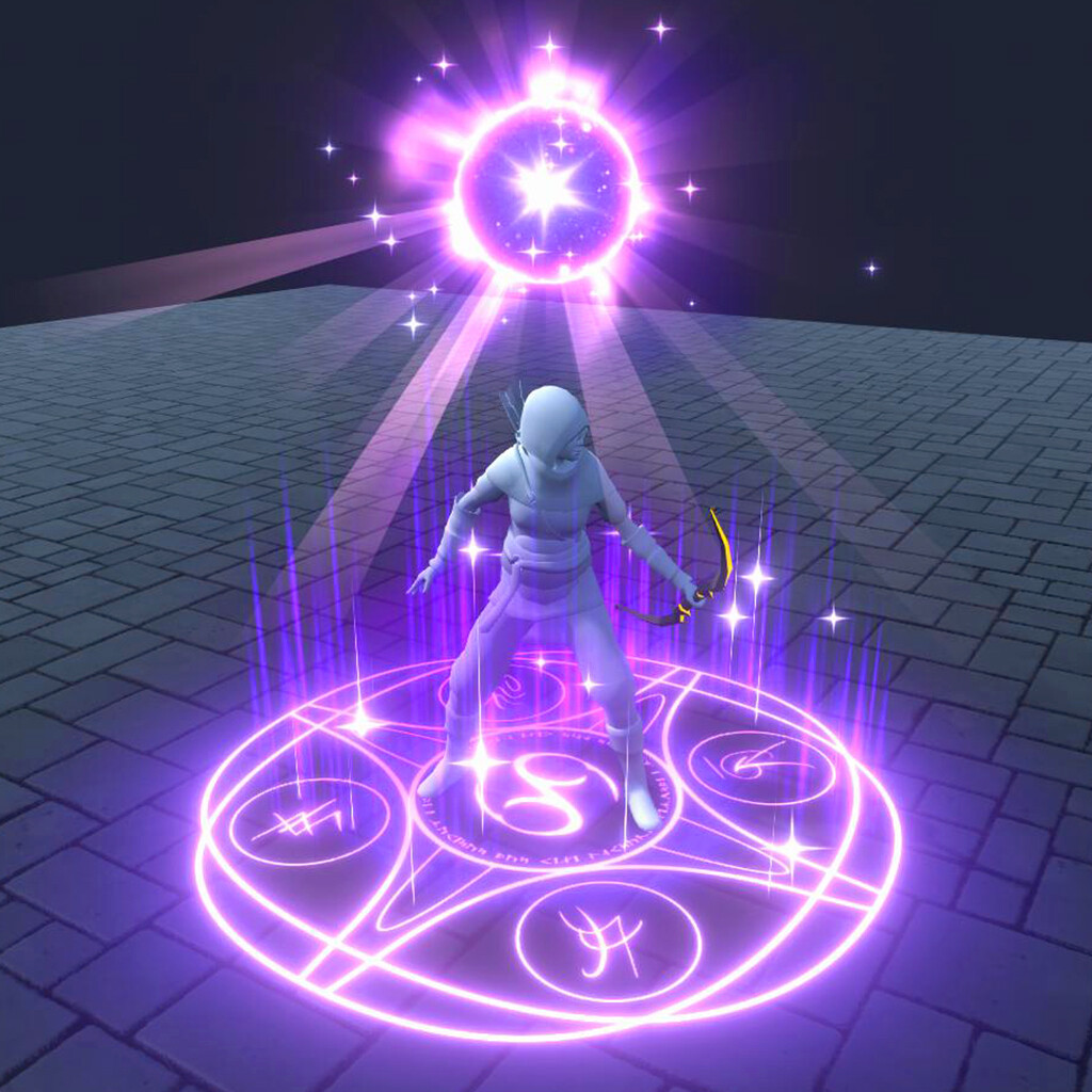 ArtStation - Game VFX: Magic circles and shields
