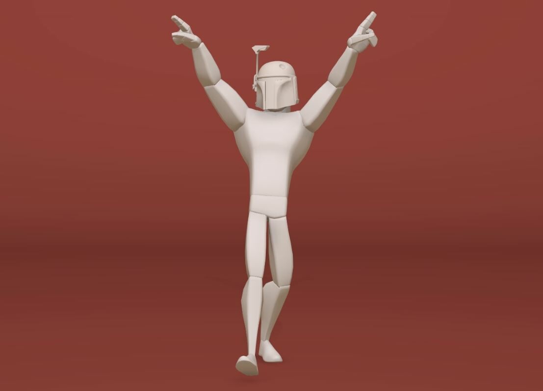 ArtStation - Dancing Boba Fett Animation