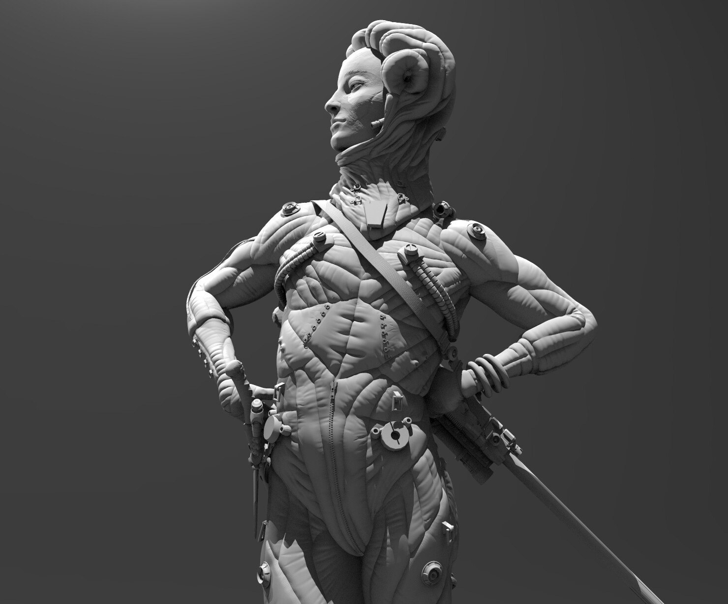 ArtStation - The Fremen Warrior