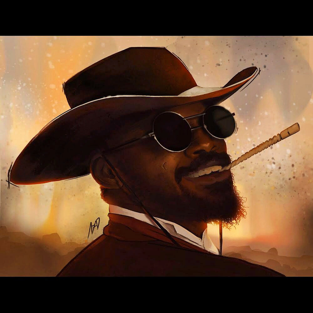 ArtStation - Django fanart