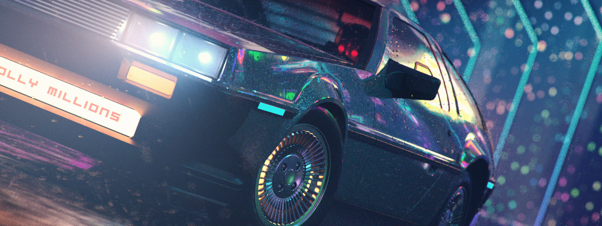 ArtStation - Neon Knightrider / Little Light