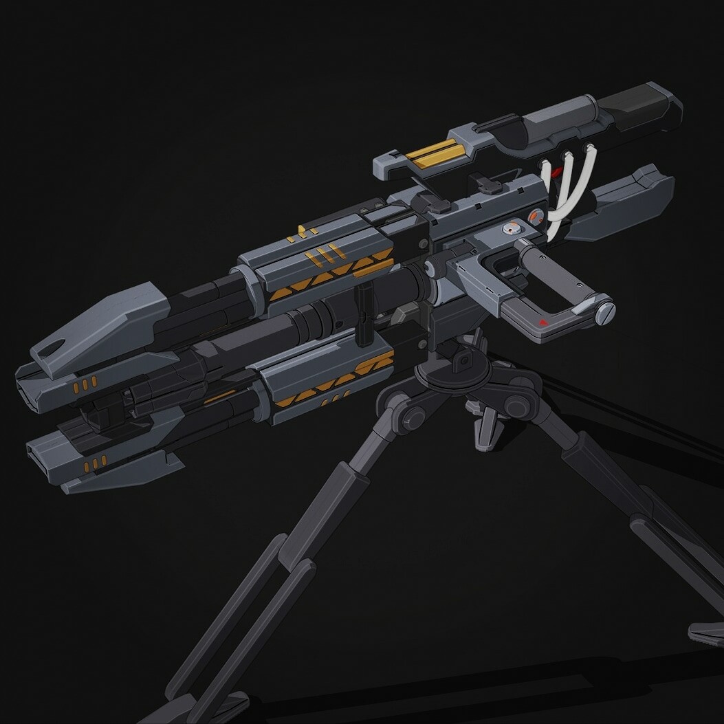 ArtStation - Energy Multy Proposal Heavy Weapon