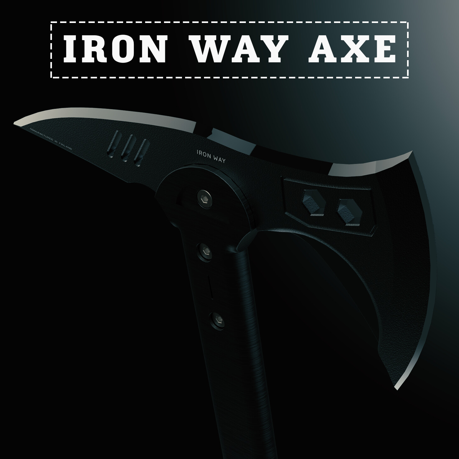 ArtStation - IRON WAY AXE