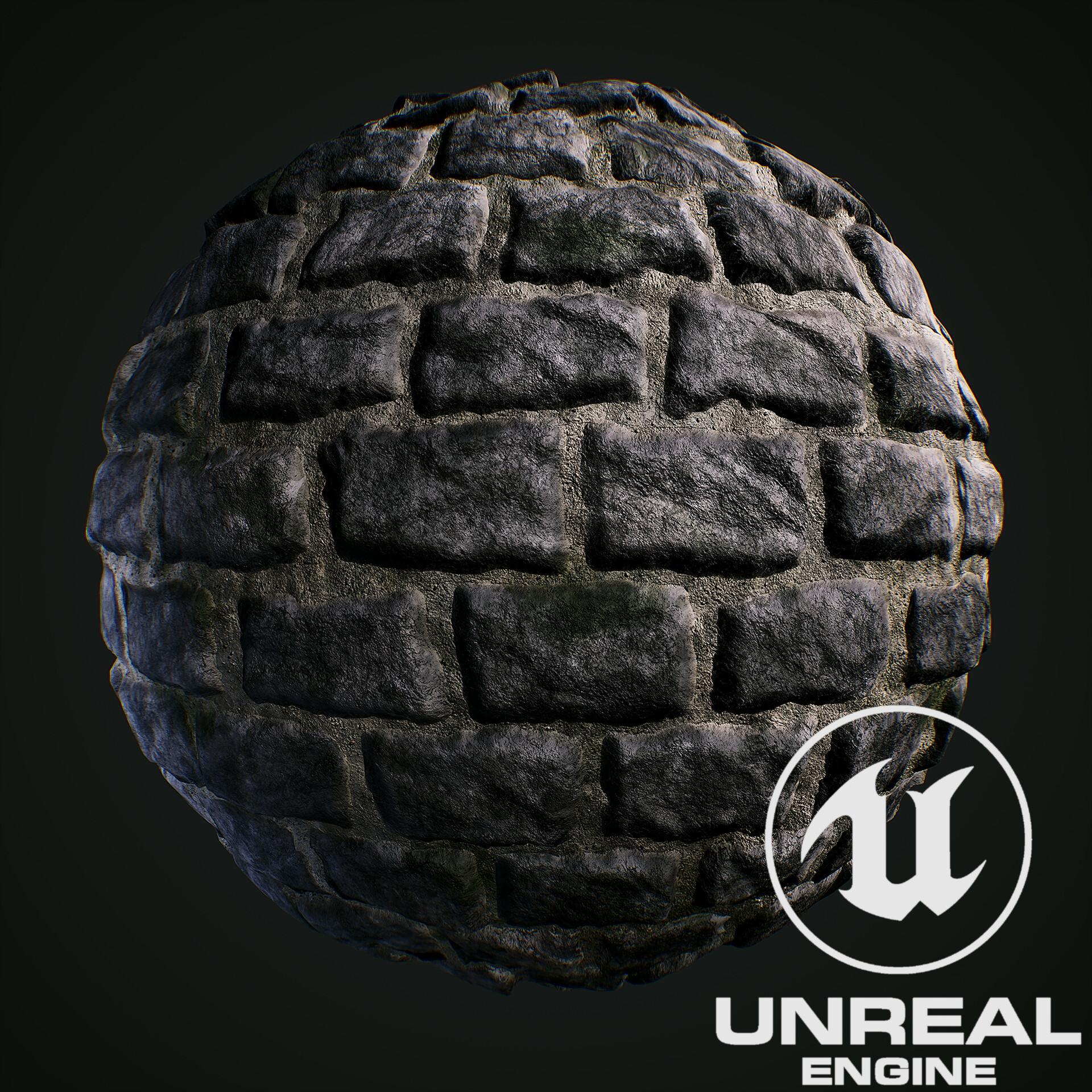 George Masak - Stone basalt wall texture