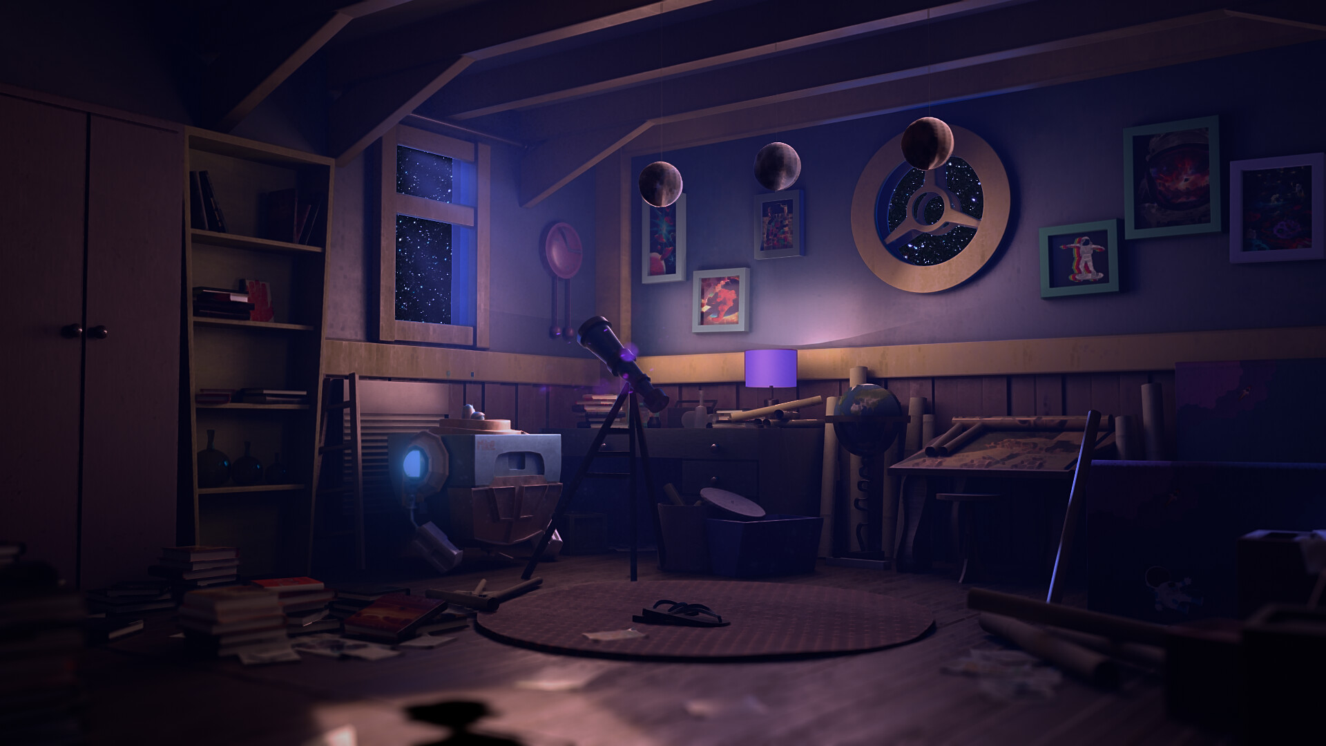 ArtStation - Mike`s Room