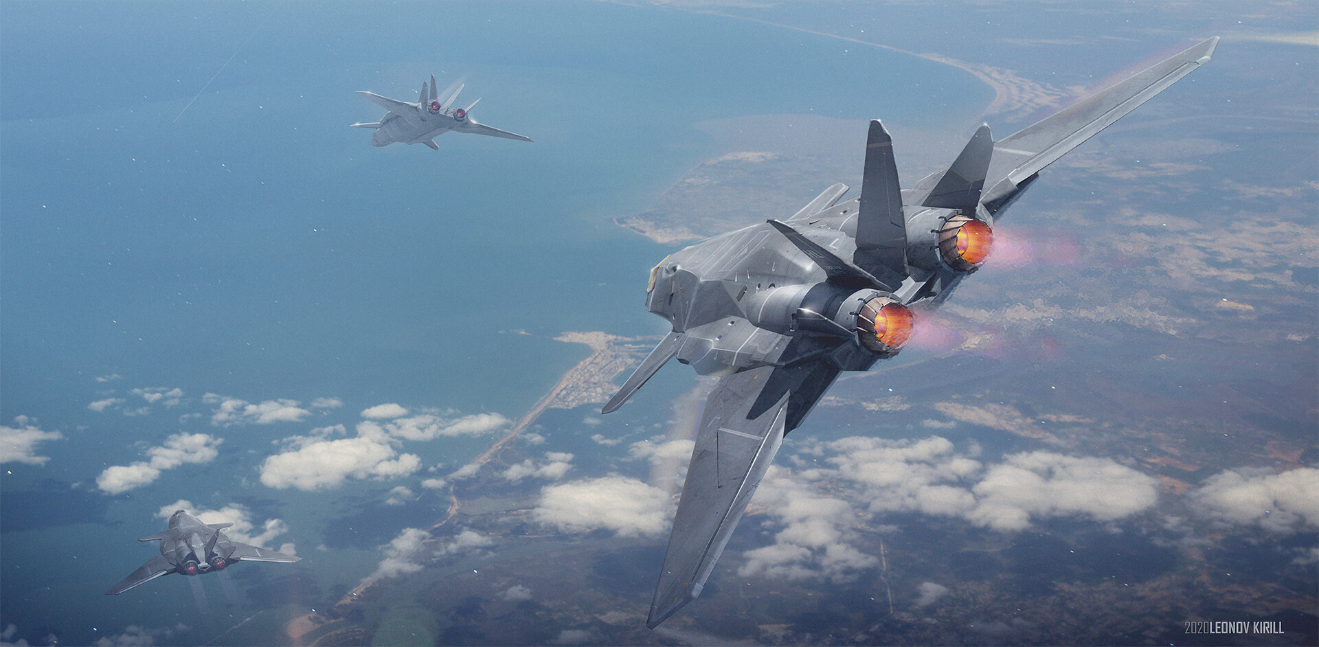 ArtStation - Jet fighter concept