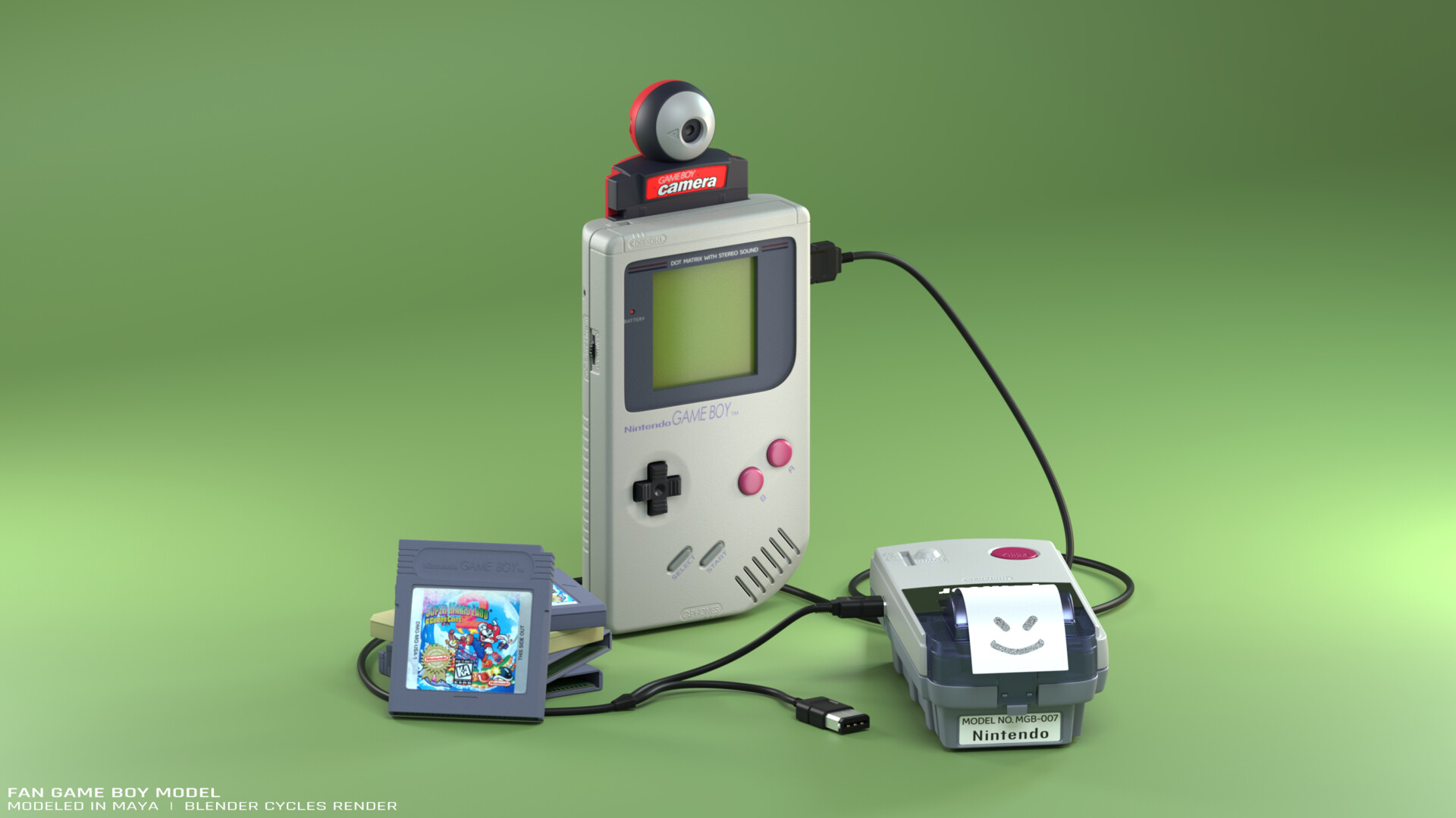 ArtStation - Game Boy Fan
