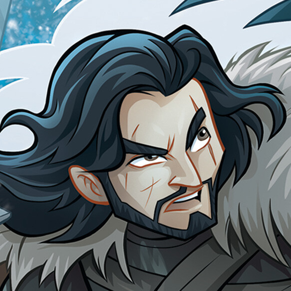 ArtStation - Jon Snow vs Night King