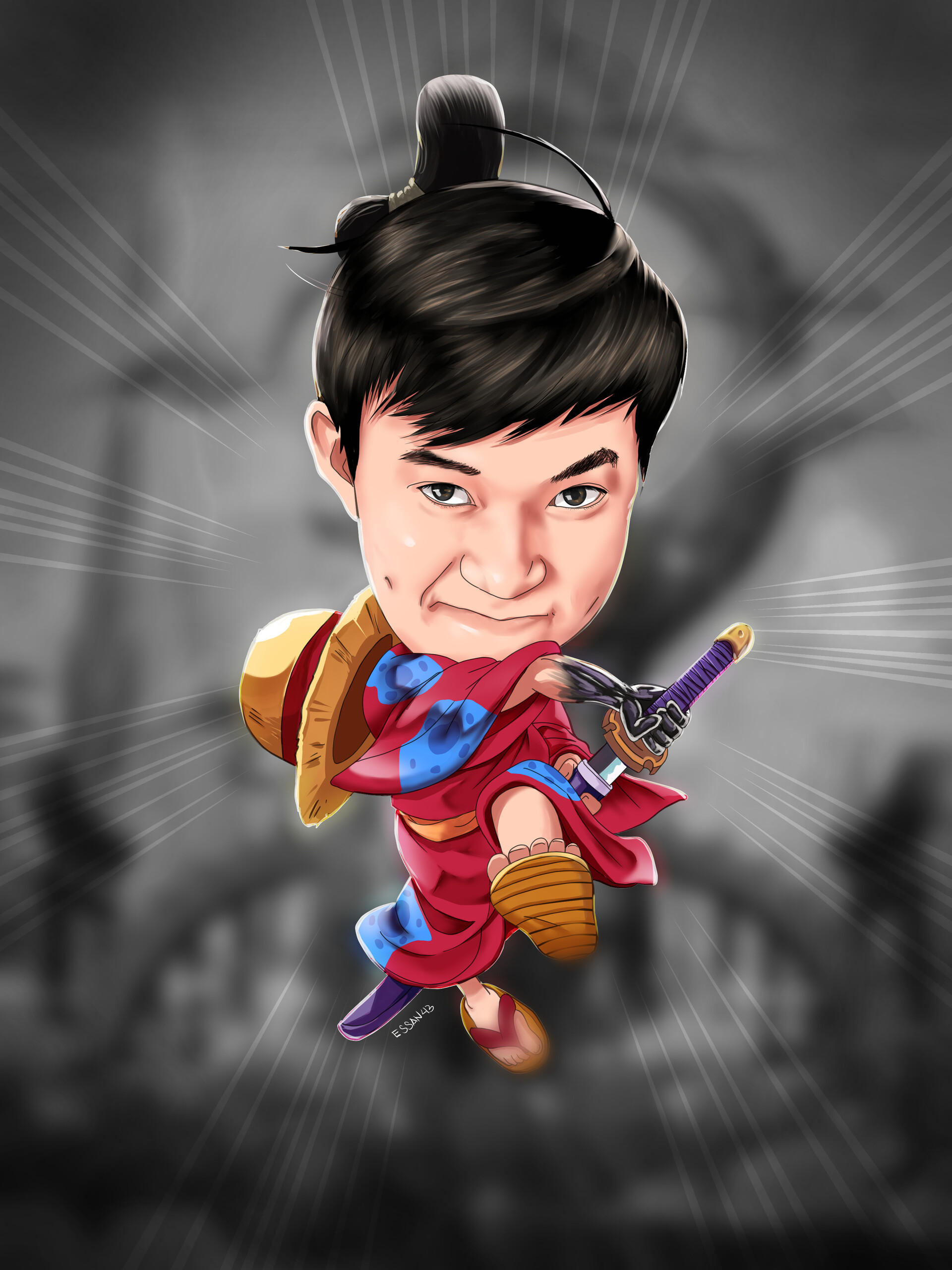 Blessan Calleja - Luffy Wano Arc